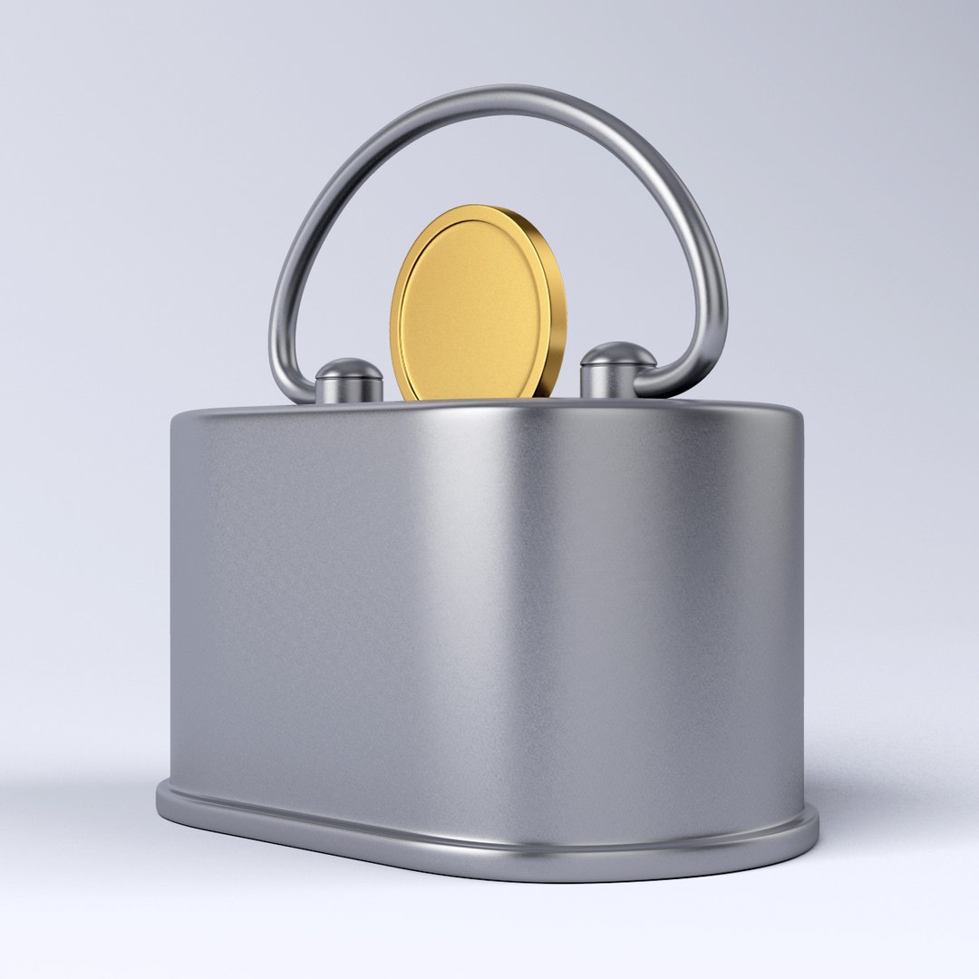 3d Money Box Model