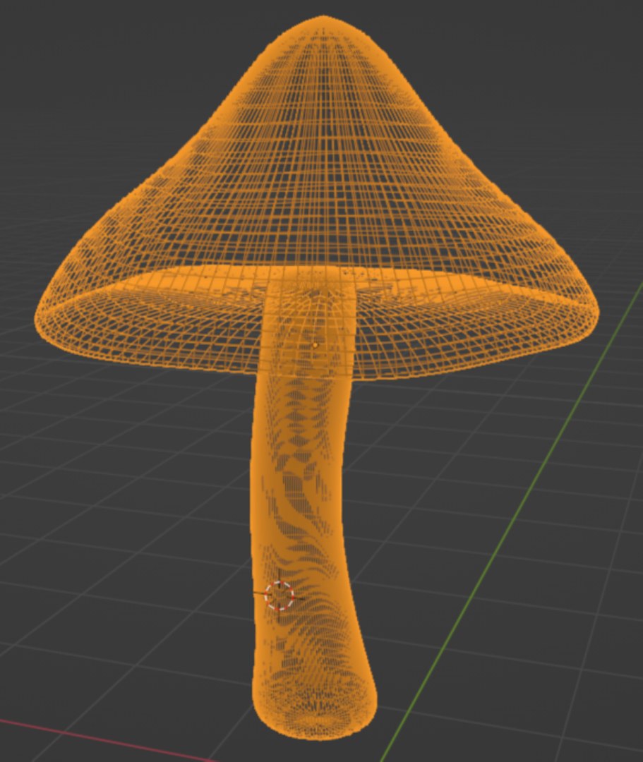 Magic Mushroom 3D Model - TurboSquid 2175600