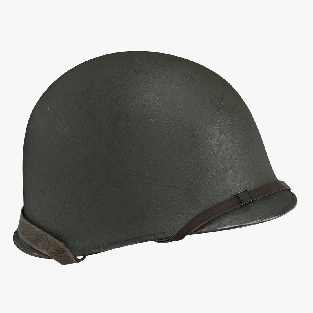 3d Model Wwii M1 Helmet