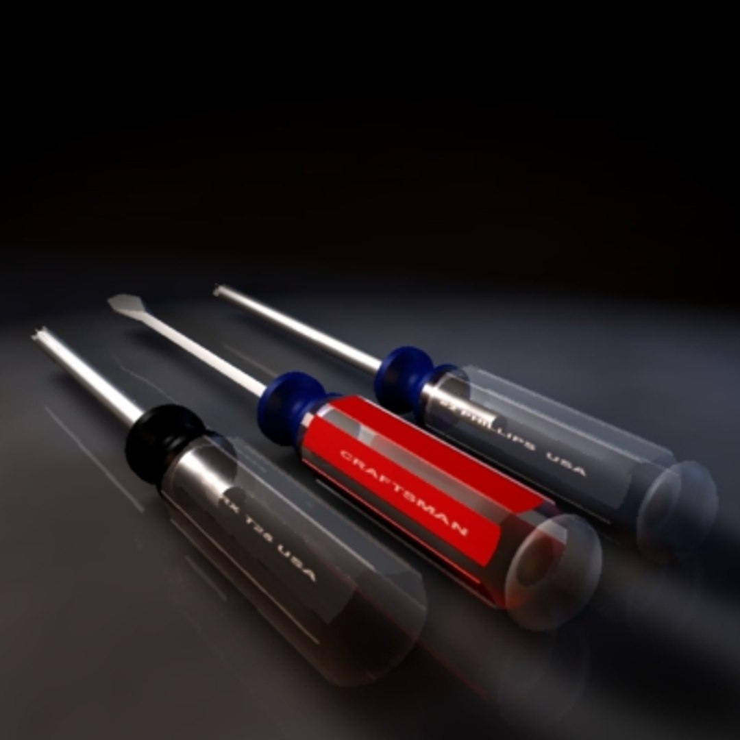 Set Screwdrivers 3ds