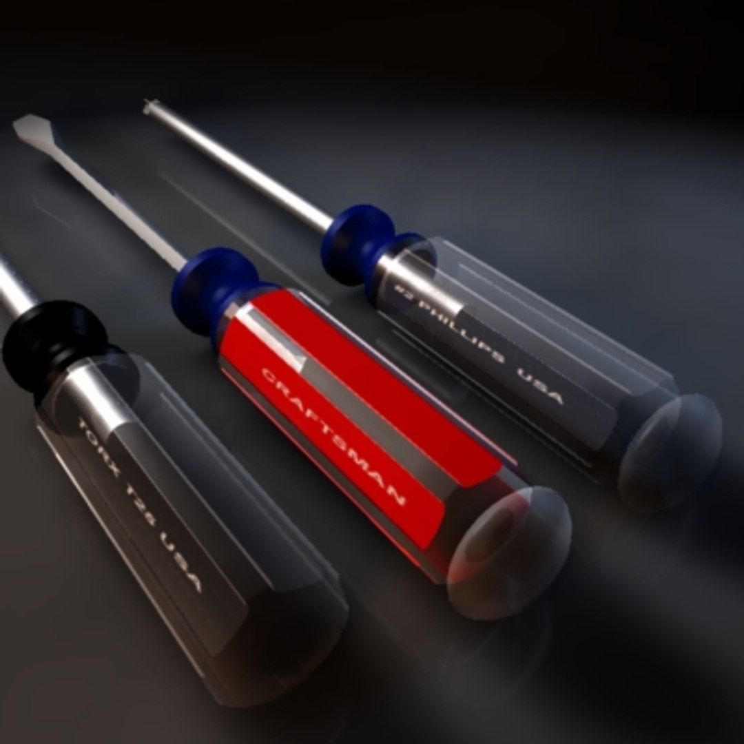 Set Screwdrivers 3ds