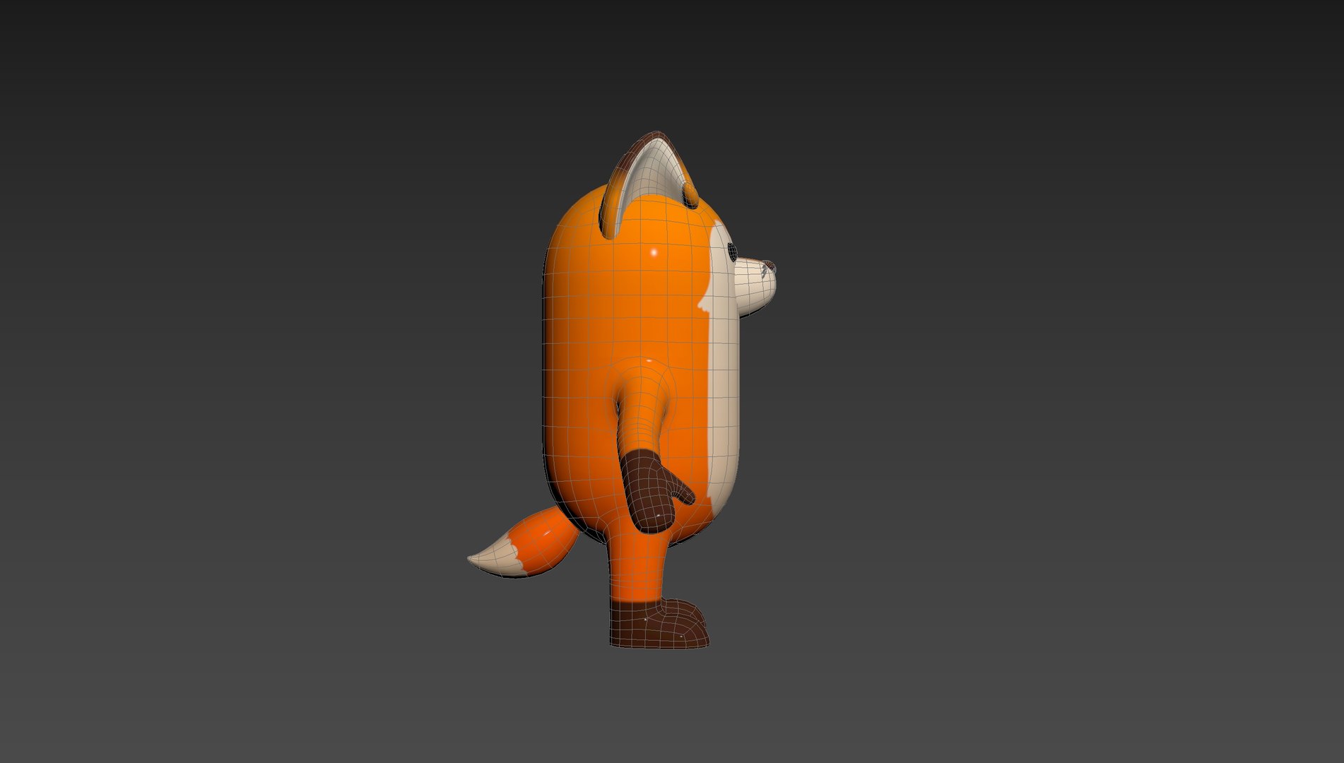 3D Fox Character - TurboSquid 2021188