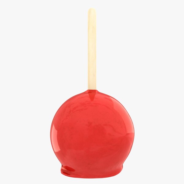 3d sweet candy apple model
