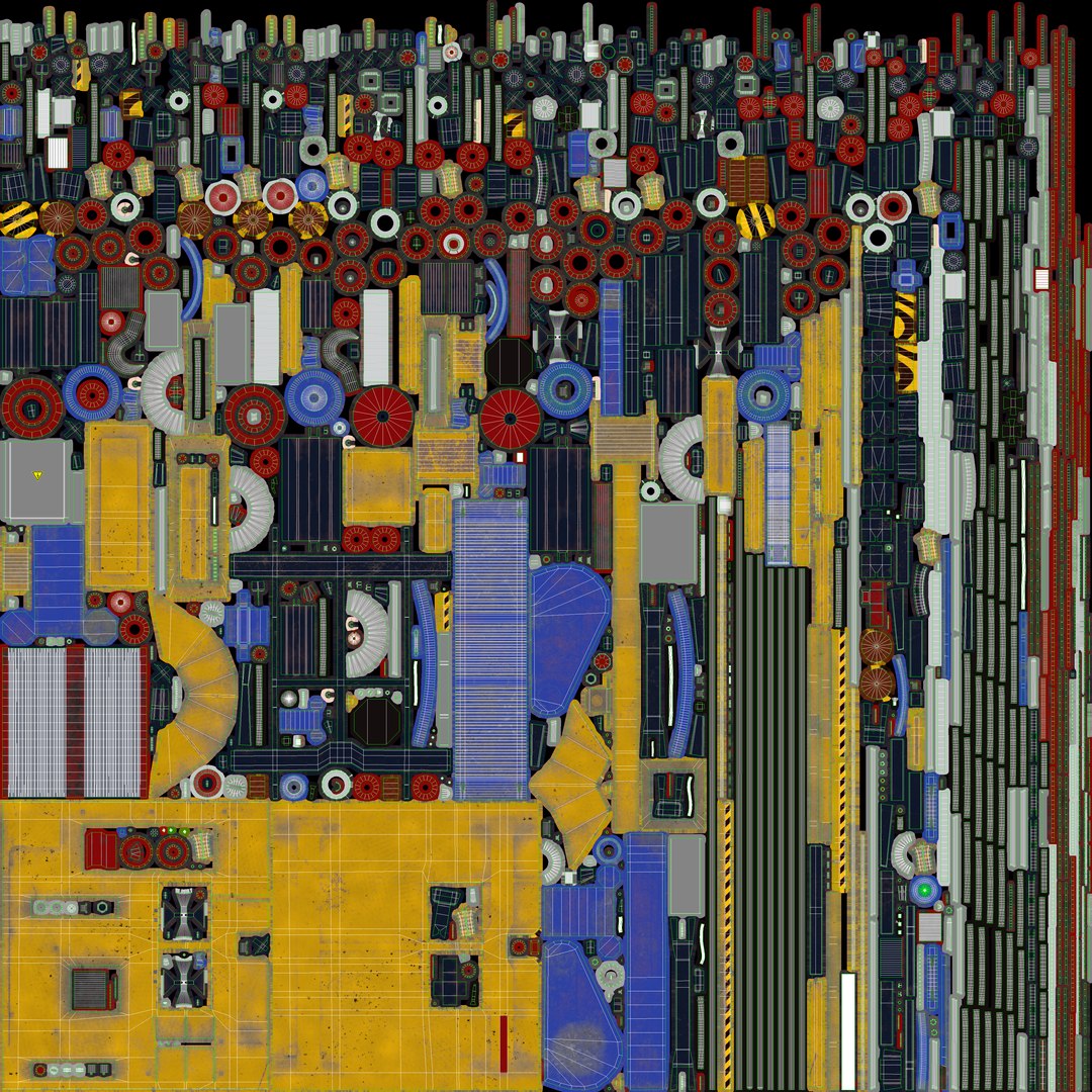 Crane Overhead Model - TurboSquid 1679408