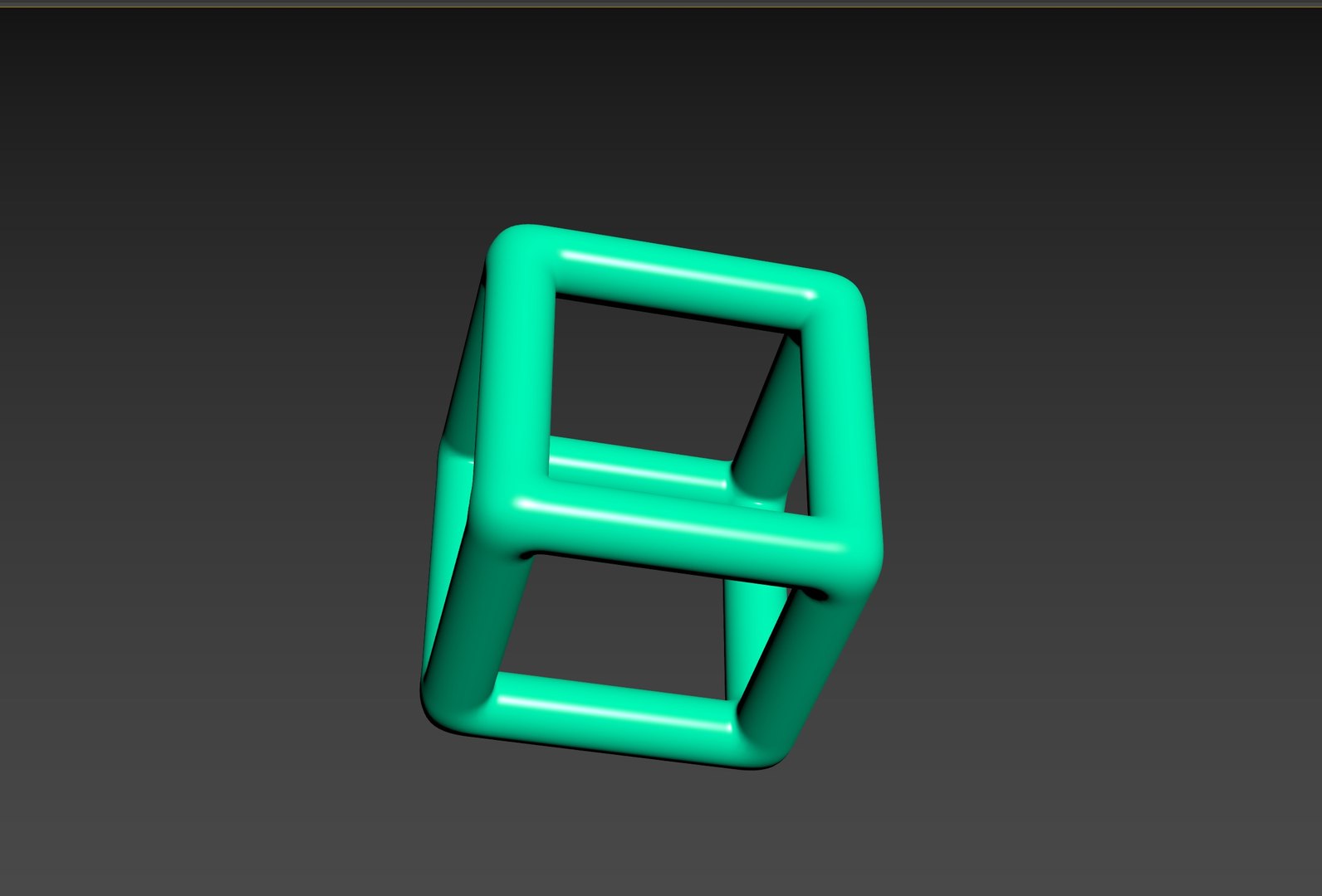 Symbol022 Wire Cube 3D Model - TurboSquid 2157561