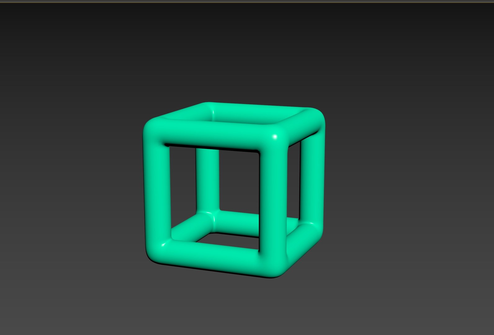 Symbol022 Wire Cube 3D Model - TurboSquid 2157561