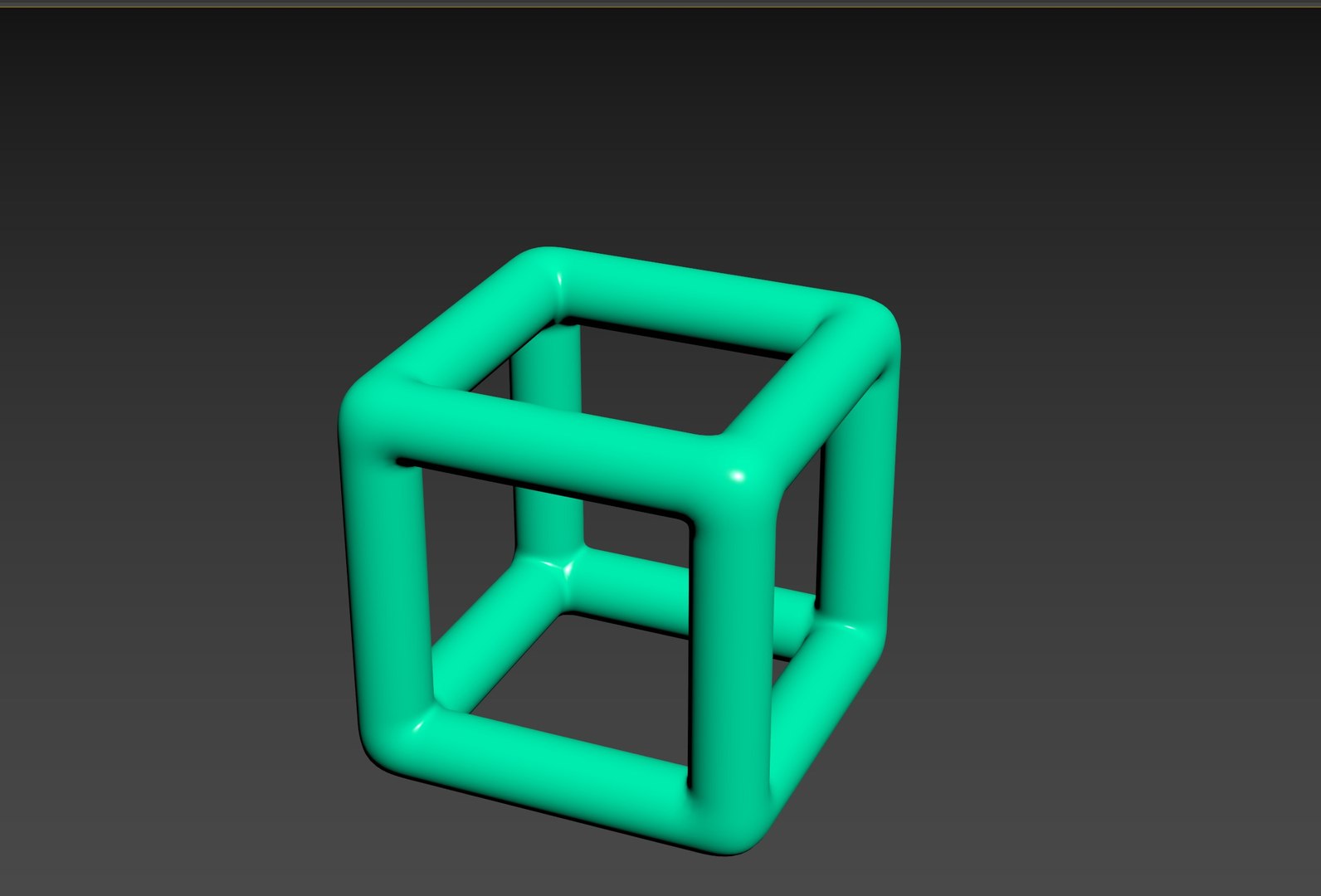 Symbol022 Wire Cube 3D Model - TurboSquid 2157561