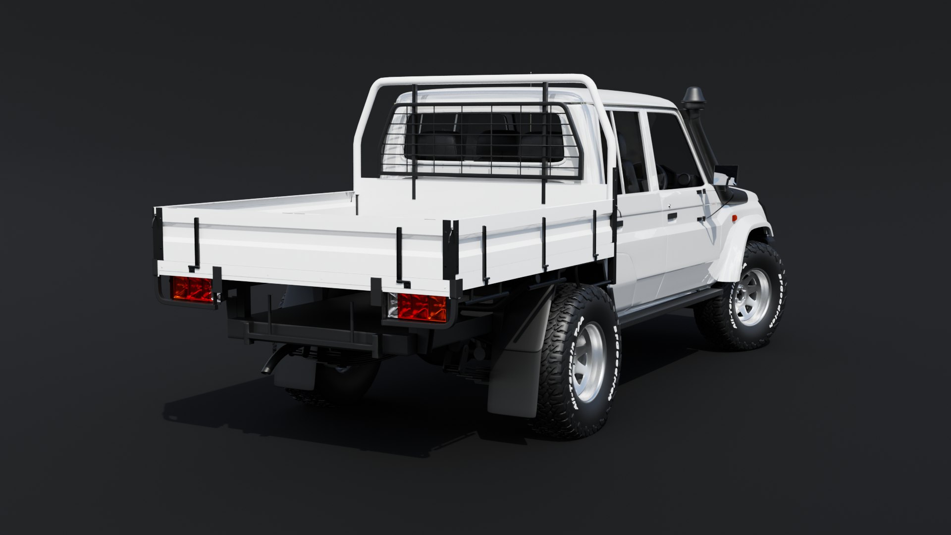3D TOYOTA LAND CRUISER 79 SERIES DUAL CAB STOCK - TurboSquid 2052097