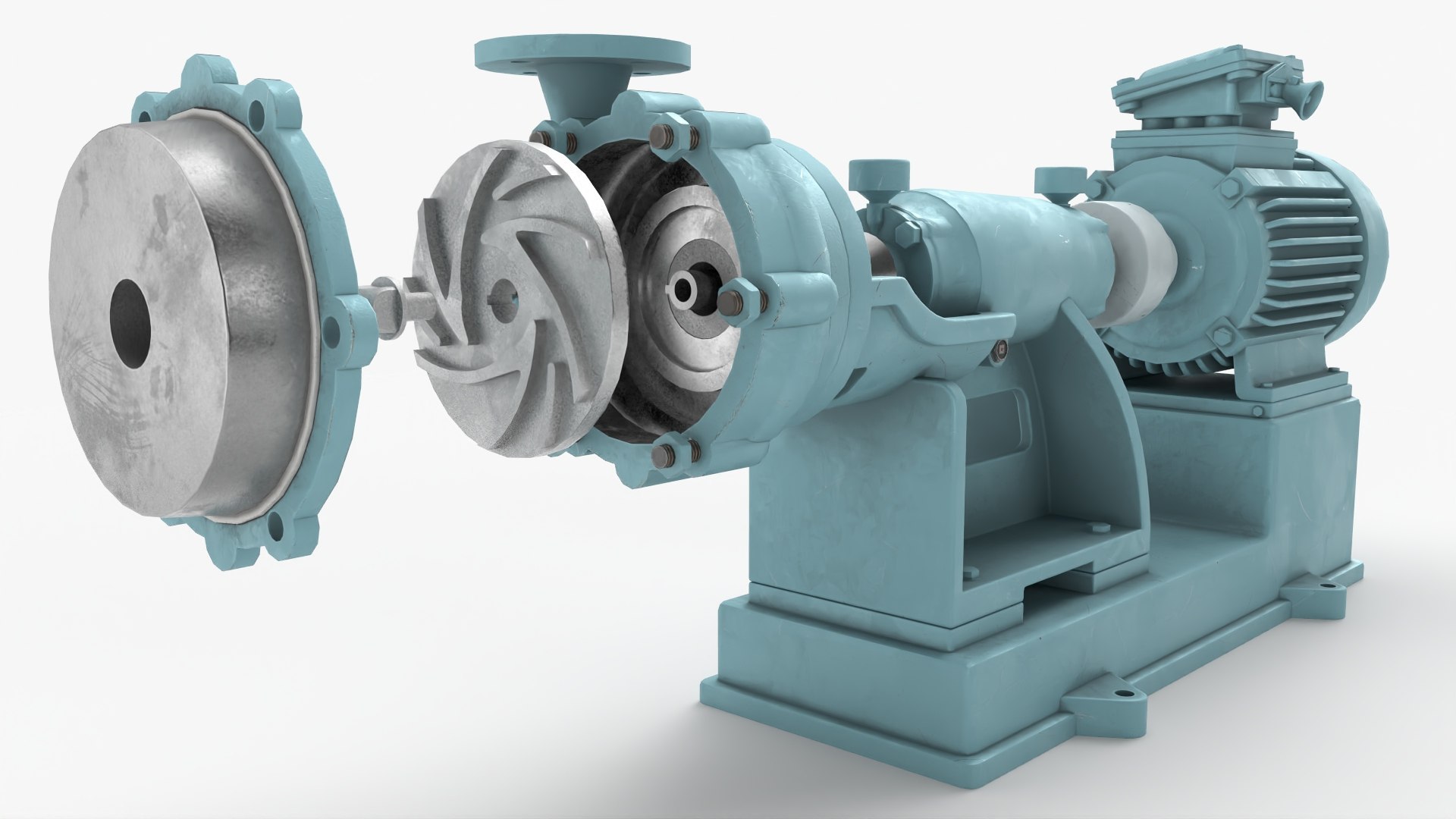 3D Centrifugal Pump - TurboSquid 2119673