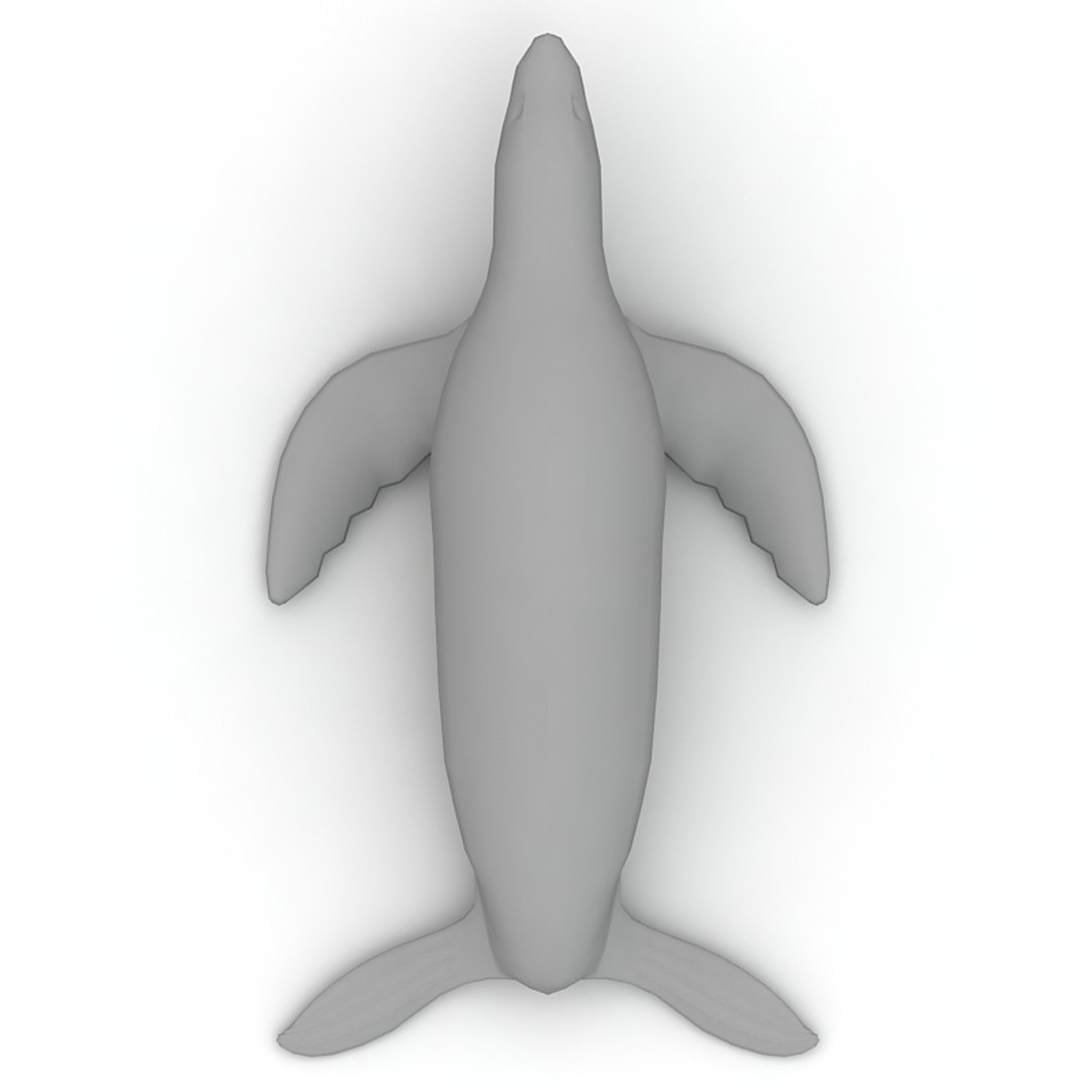 3d Fbx Polygonal Fur Seal