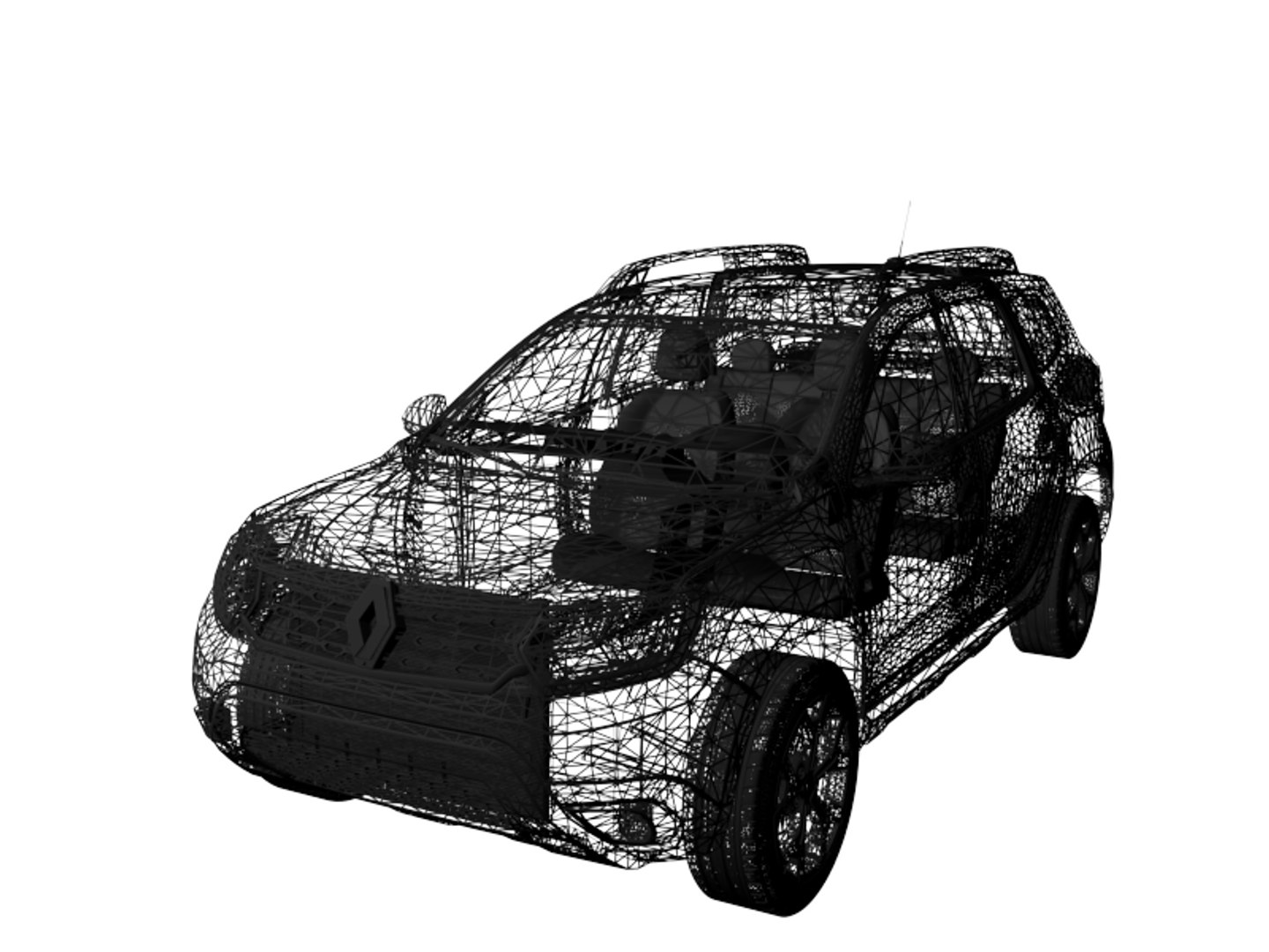 Renault Duster 2019 Model - TurboSquid 1583184