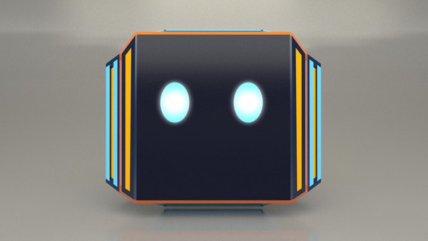 3D Cute Robot Head model - TurboSquid 1789188