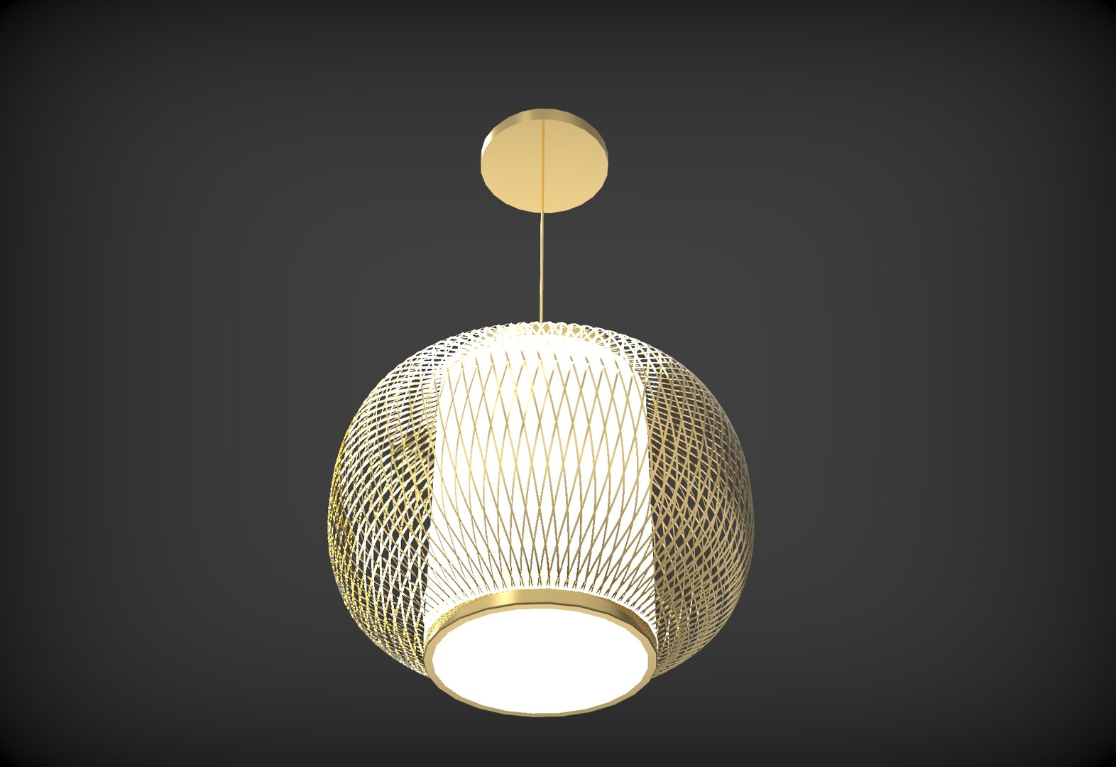 3D Hanging Light Model - TurboSquid 1861954
