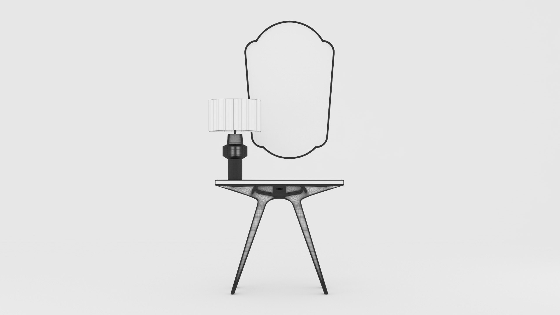 3D Odissey Console Table Model - TurboSquid 2172965