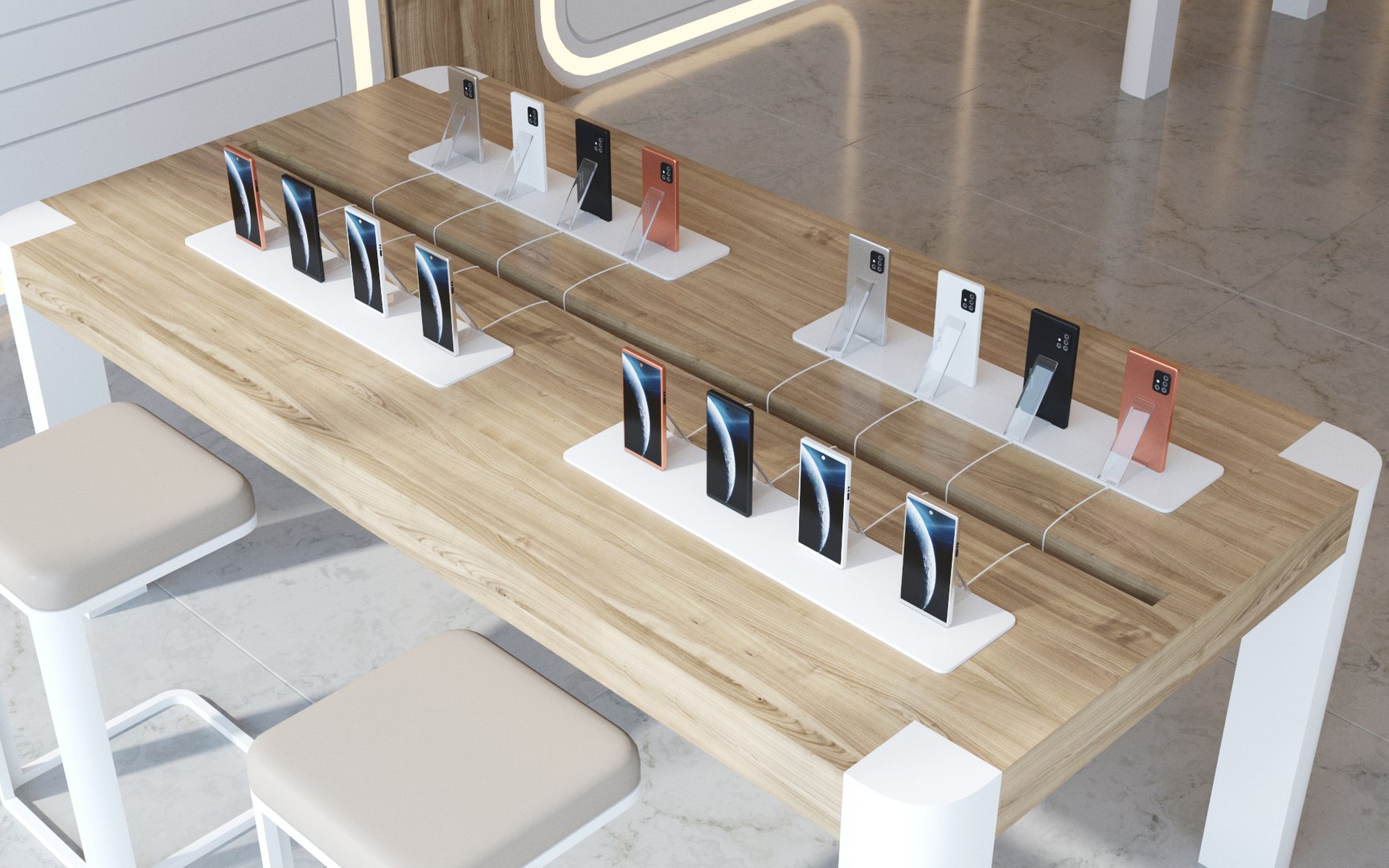 Electronics And Mobile Phone Store Interior 3D Model - TurboSquid 2003501