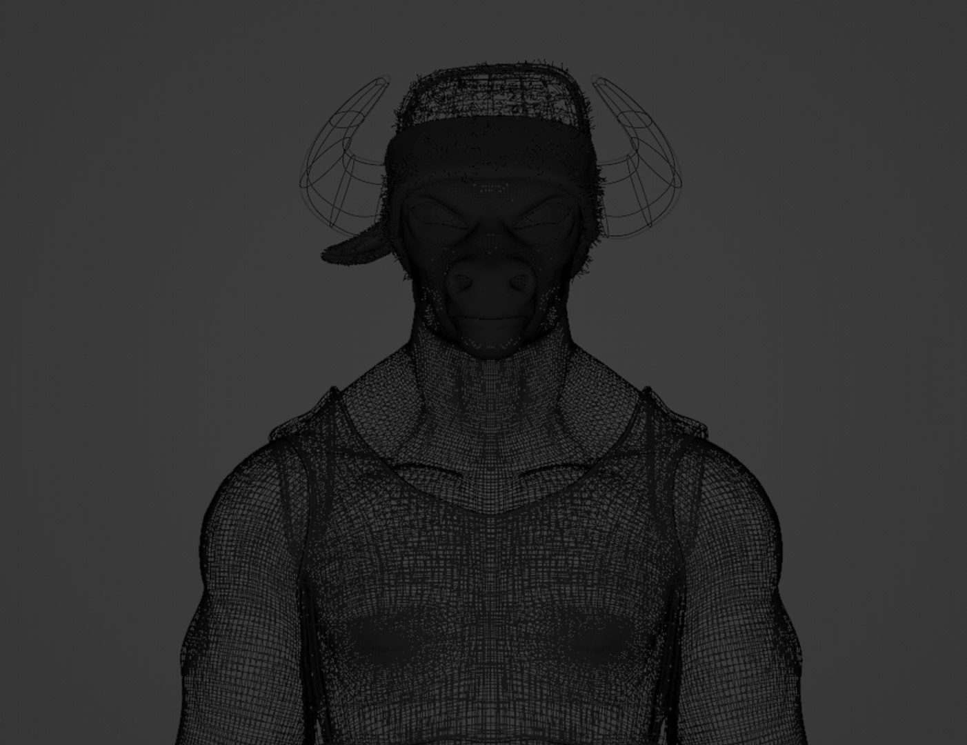3D High Quality Bull Half Body NFT Model - TurboSquid 1977301