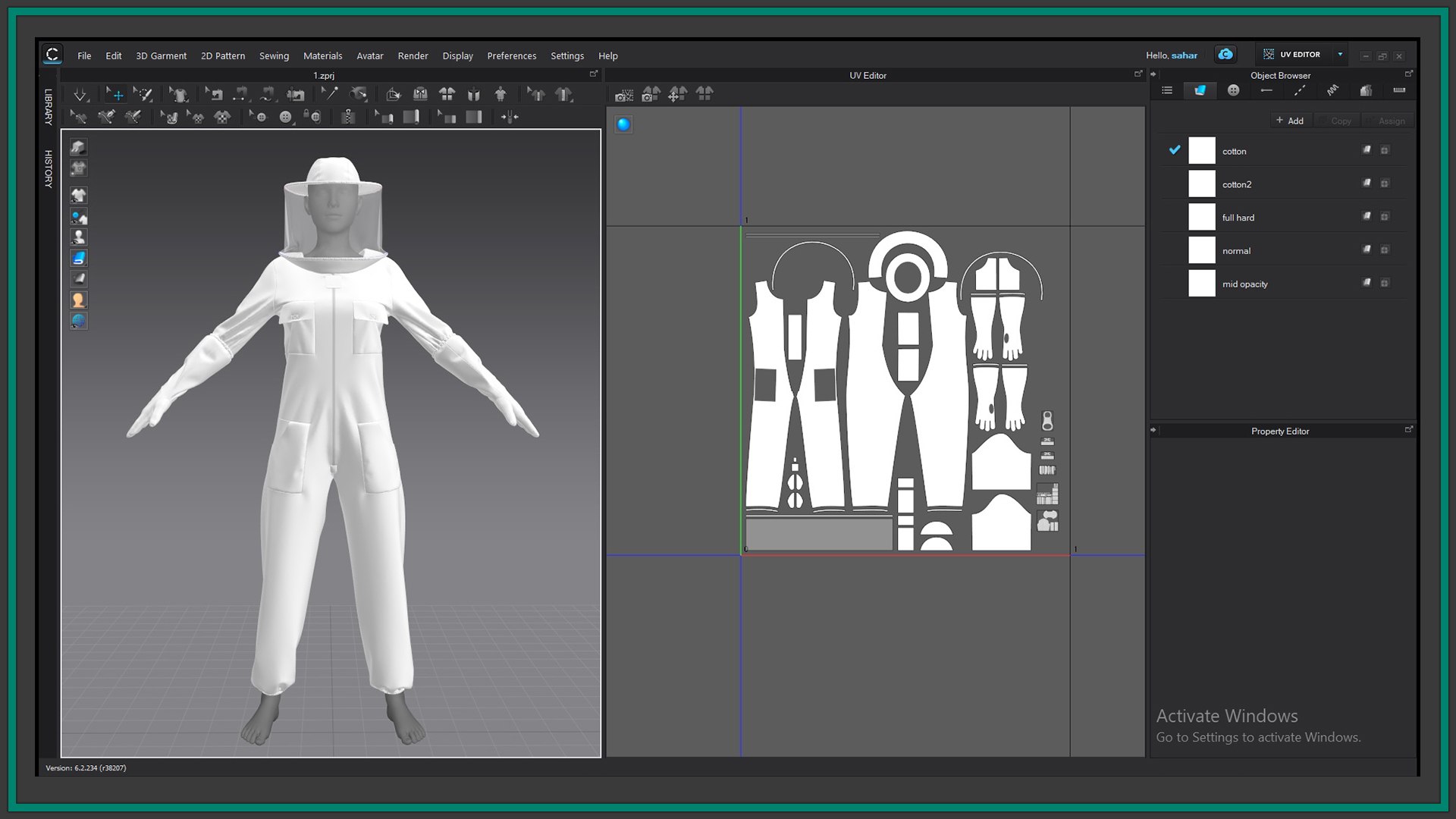 3D Female Beekeeper Uniform With Texture - TurboSquid 2296177
