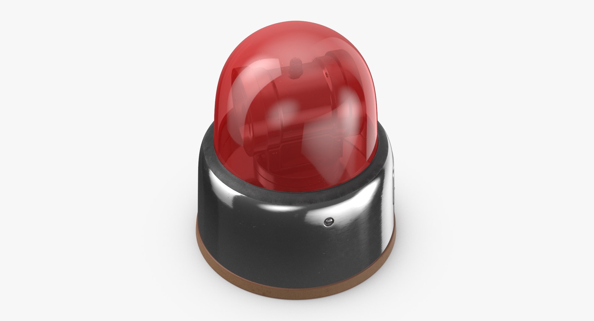 3D car light 70s red model - TurboSquid 1157743