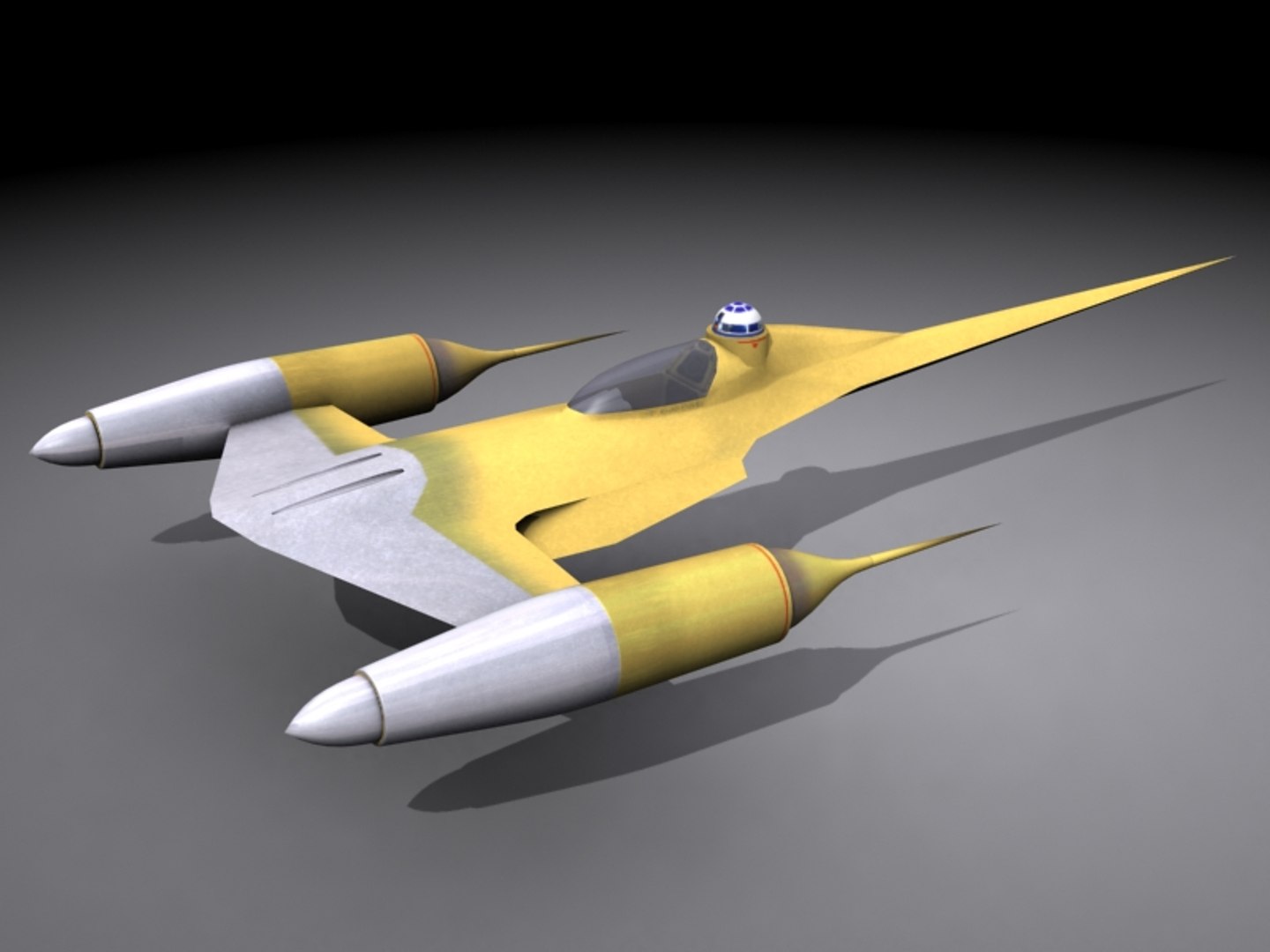 Naboo Starfighter 3d Max