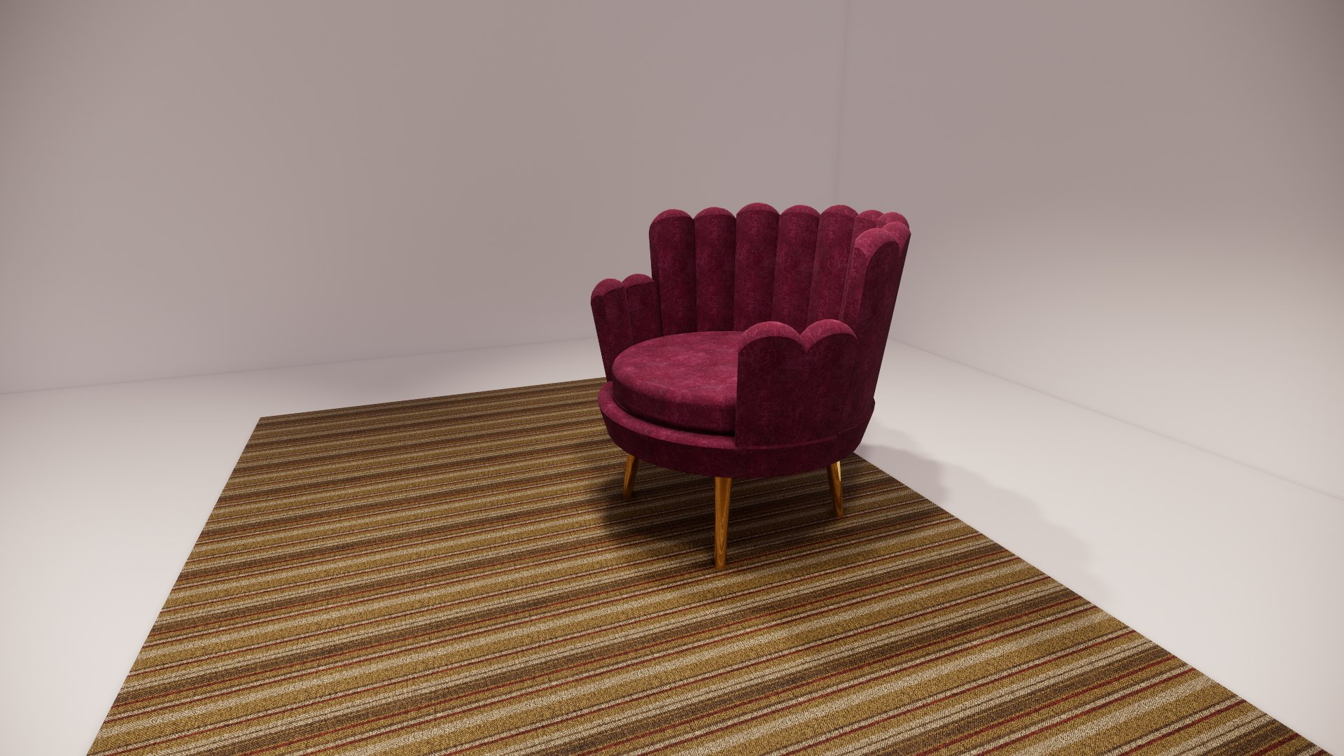 Modern Chair Shell Style Model - TurboSquid 1469410