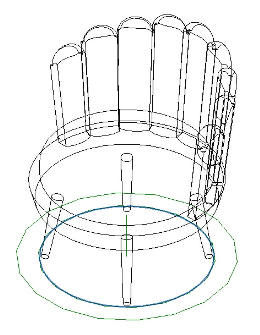 Modern Chair Shell Style Model - TurboSquid 1469410
