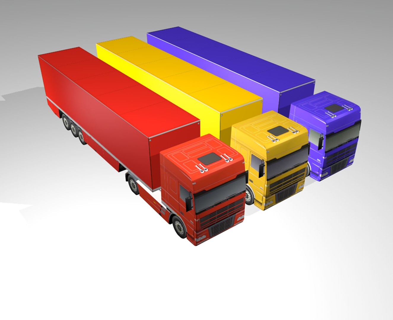 3d Cargo Truck