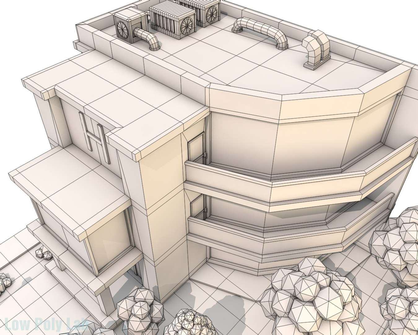 3D Hotel Building Model | 1149041 | TurboSquid