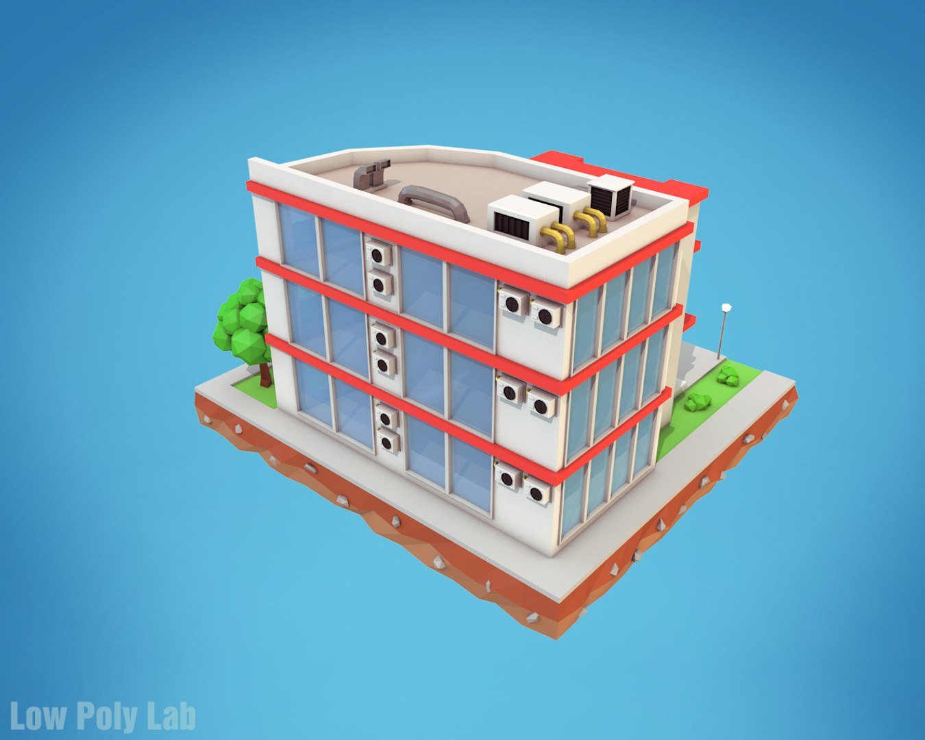 3D Hotel Building Model | 1149041 | TurboSquid
