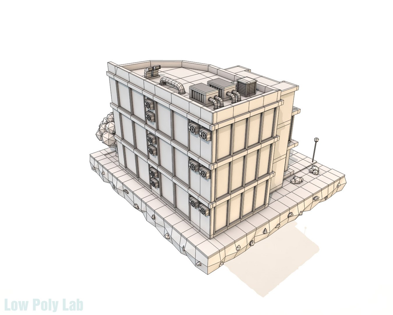 3D Hotel Building Model | 1149041 | TurboSquid