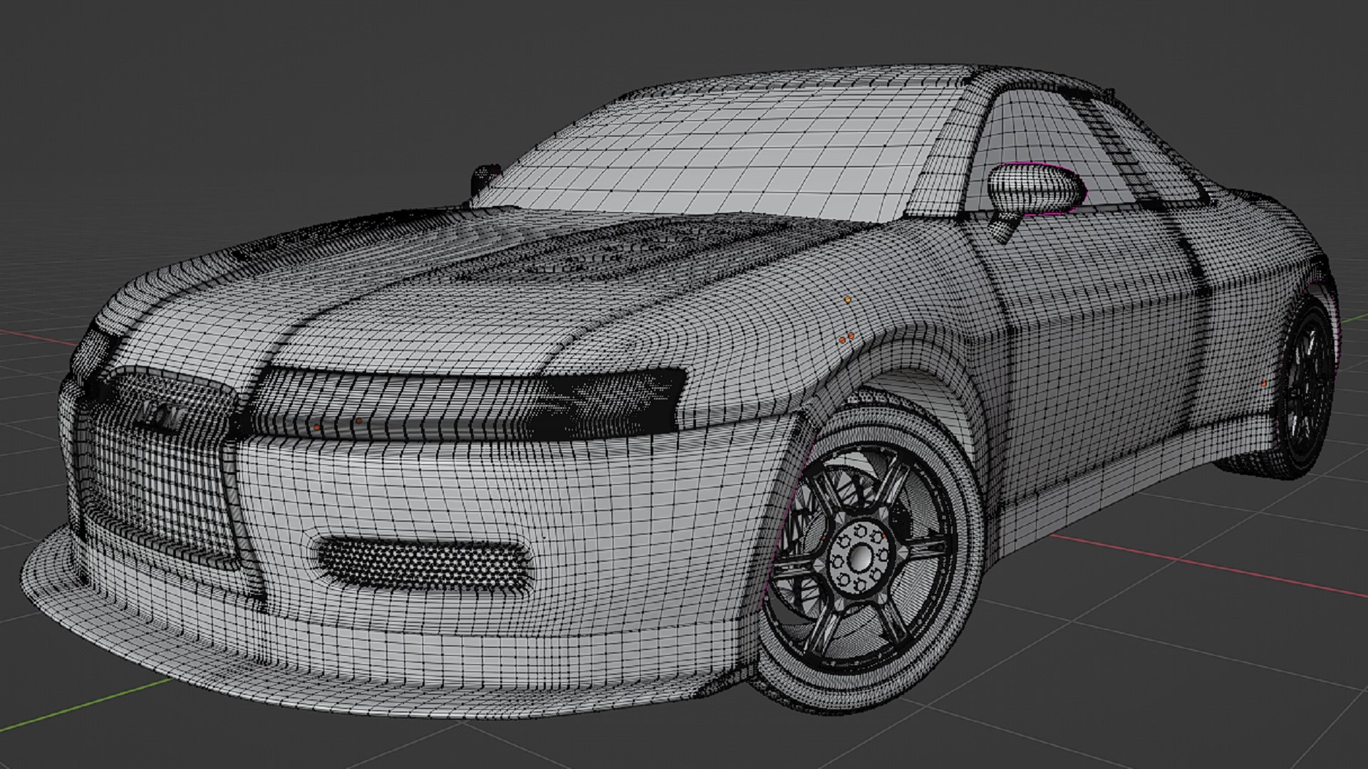 NEON ZS BEST GT Coupe Sport Car 3D Model - TurboSquid 2084469