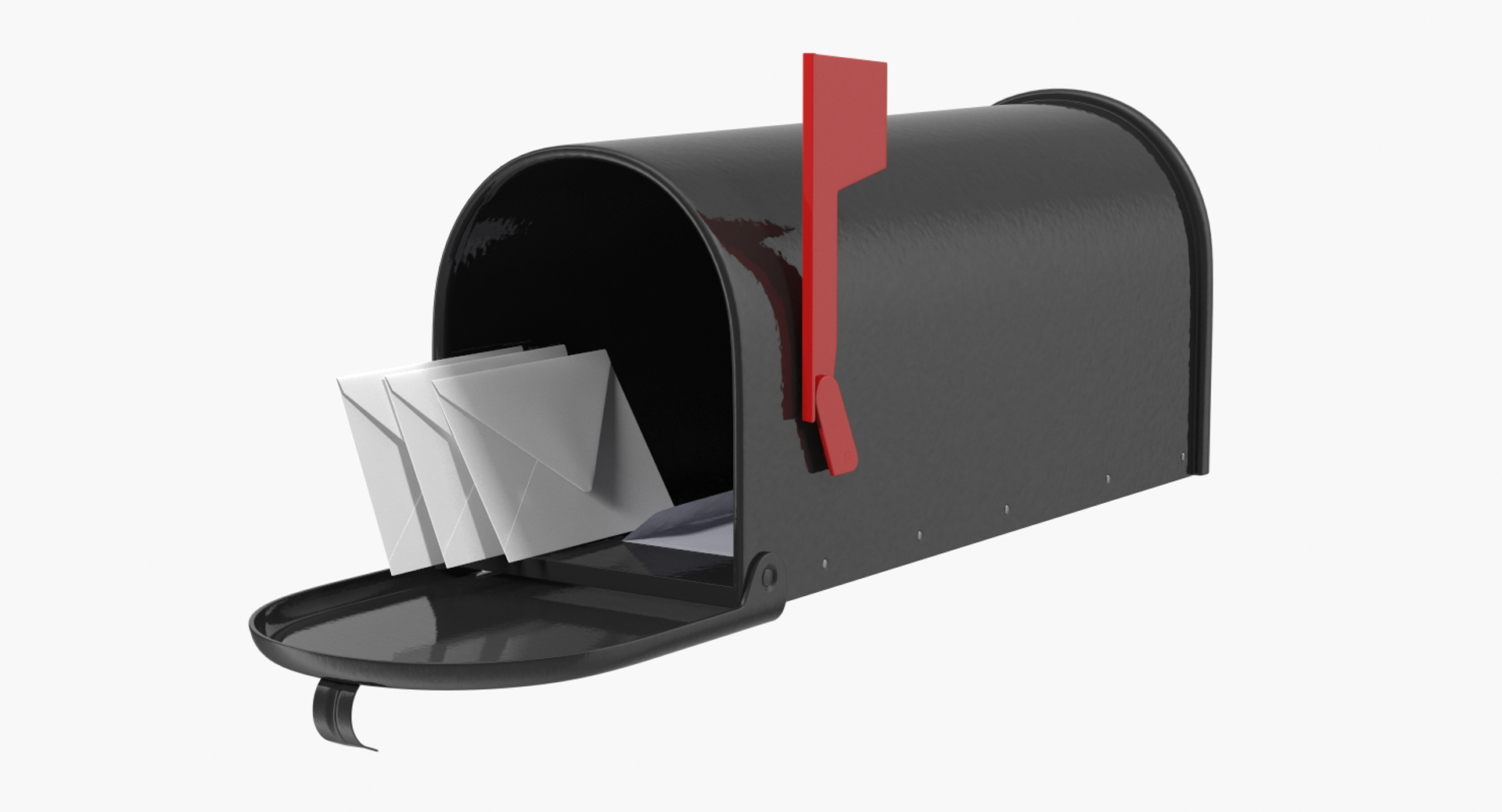 Personal Mailbox Envelopes 3D Model - TurboSquid 1341396