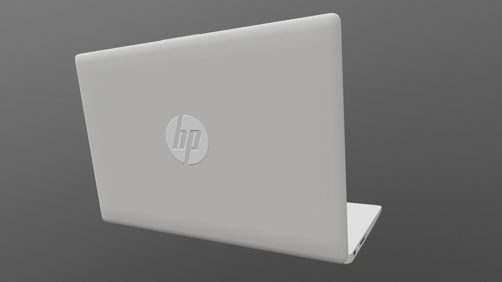 3D HP Laptop Model - TurboSquid 1963789