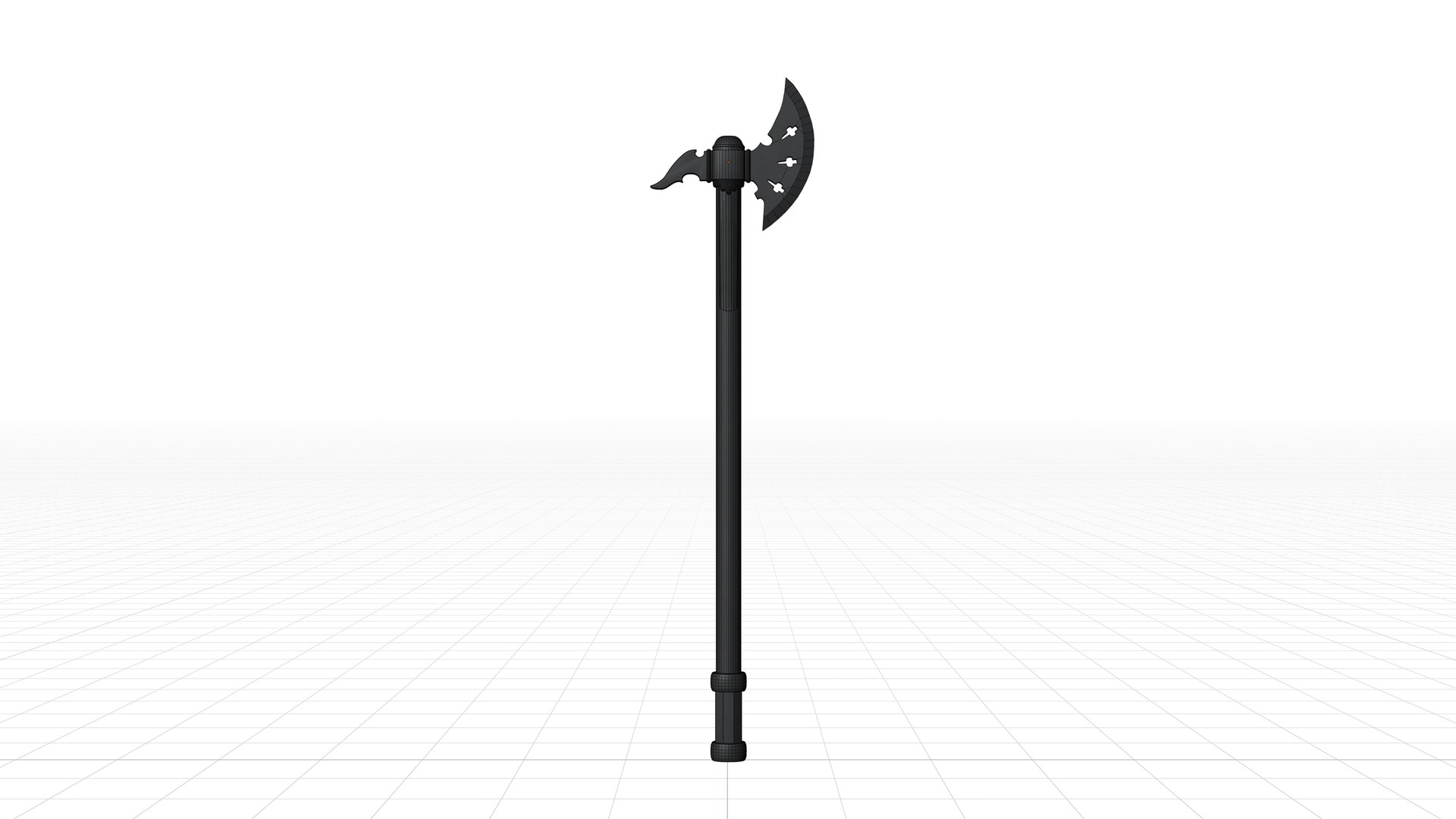 3D Model Medieval Battle Axe - TurboSquid 2218969