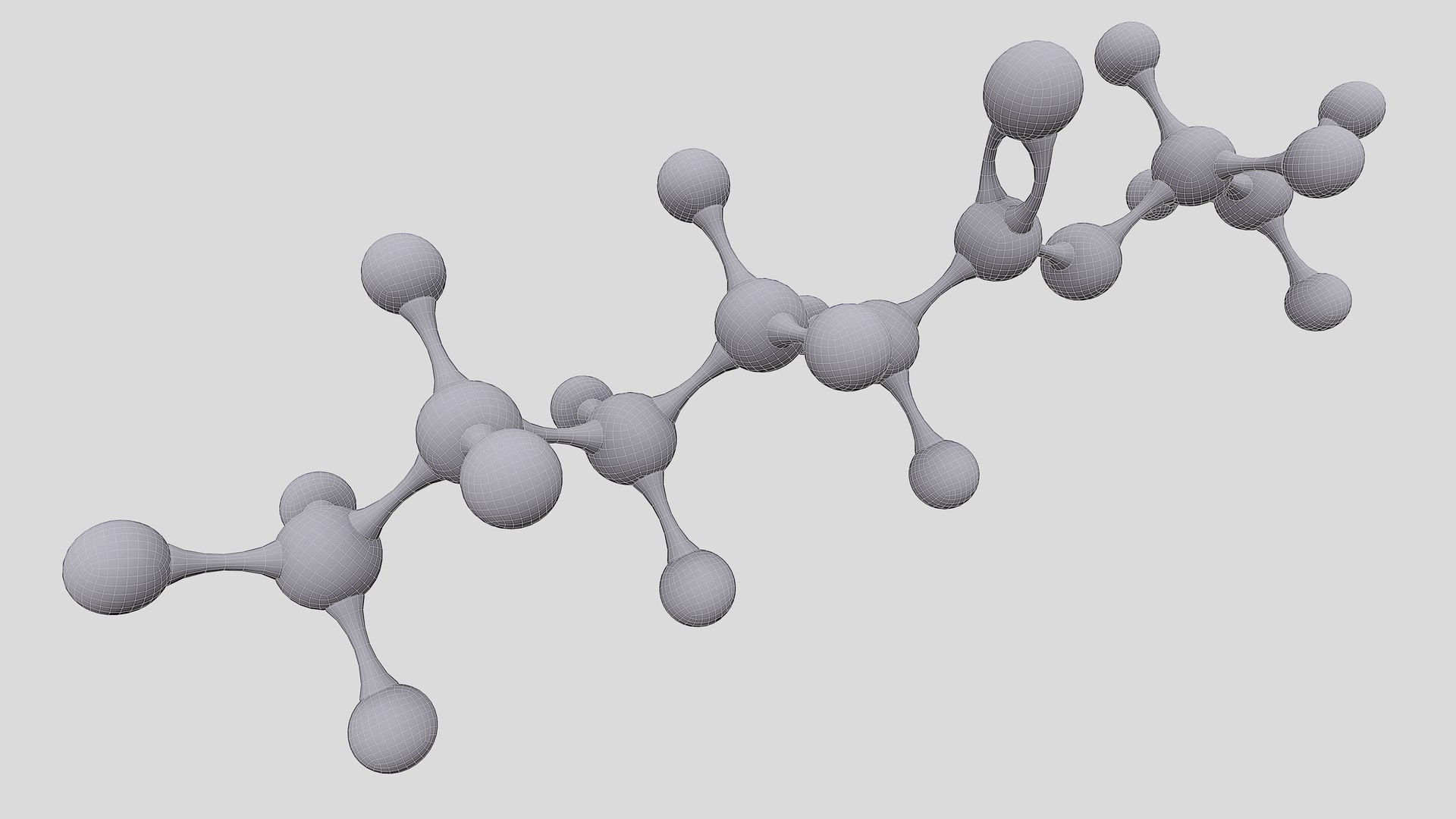 Ethyl Hexanoate Molecule With PBR 4K 8K 3D Model - TurboSquid 1943726