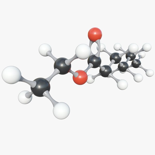modelo 3d Molécula de hexanoato de etilo con PBR 4K 8K - TurboSquid 1943726