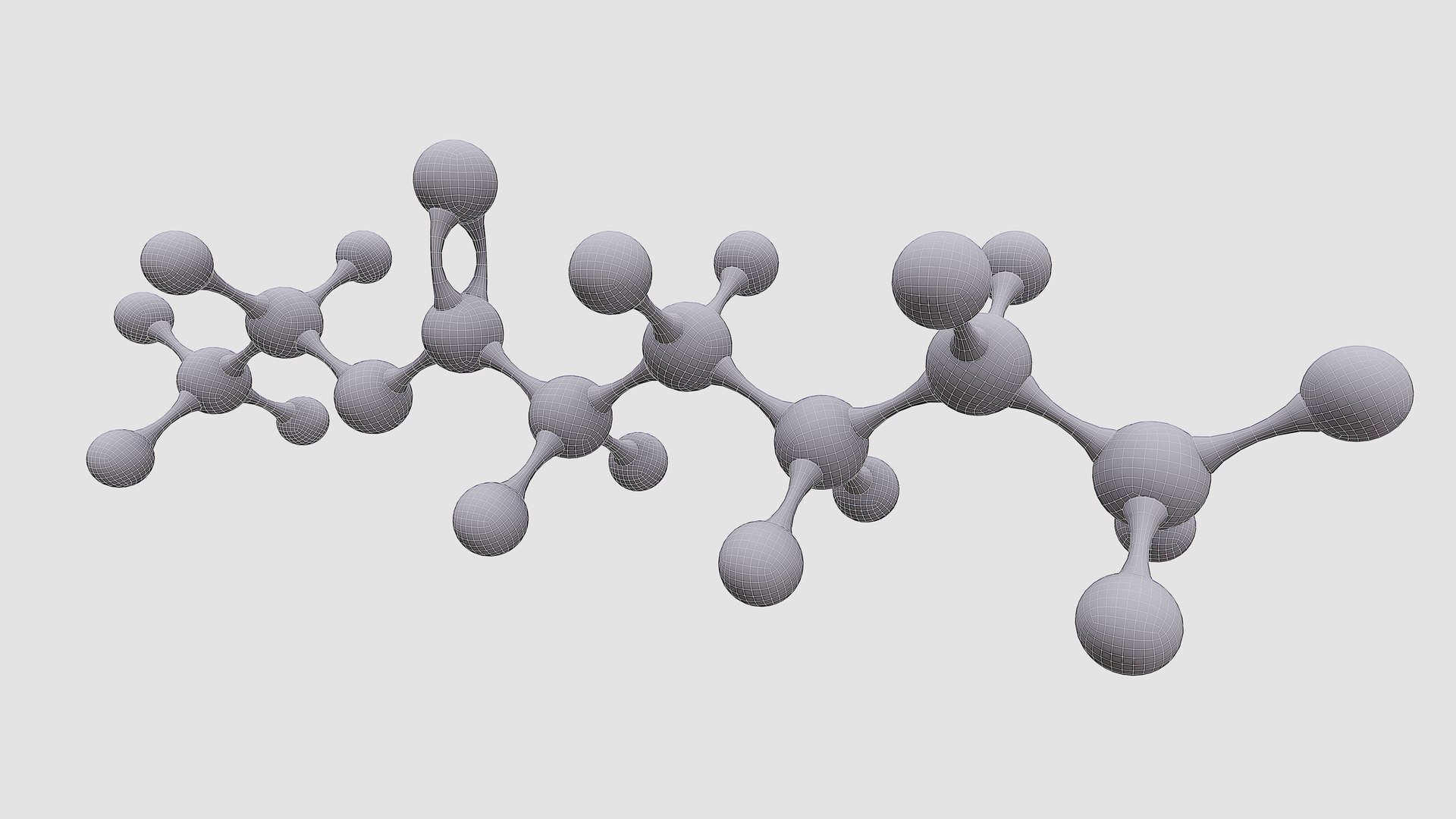 Ethyl Hexanoate Molecule With PBR 4K 8K 3D Model - TurboSquid 1943726