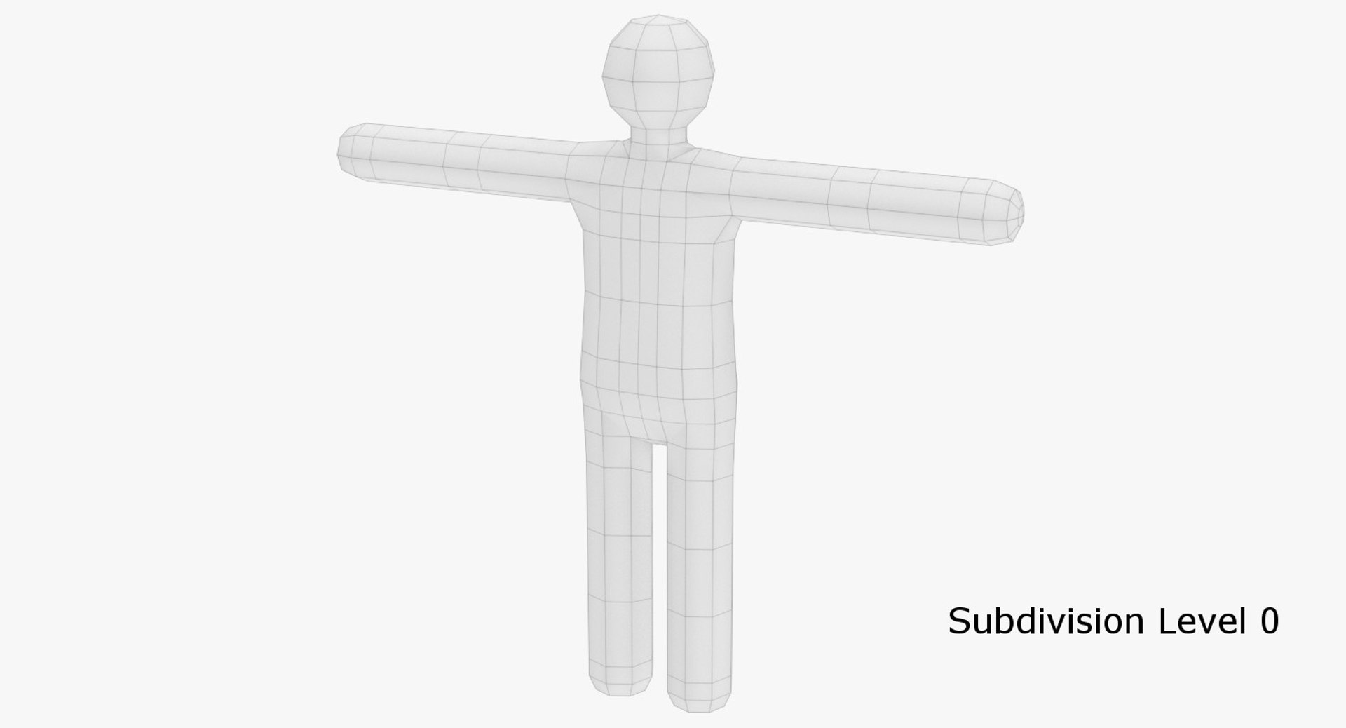 Stickman Stick Man 3d Model