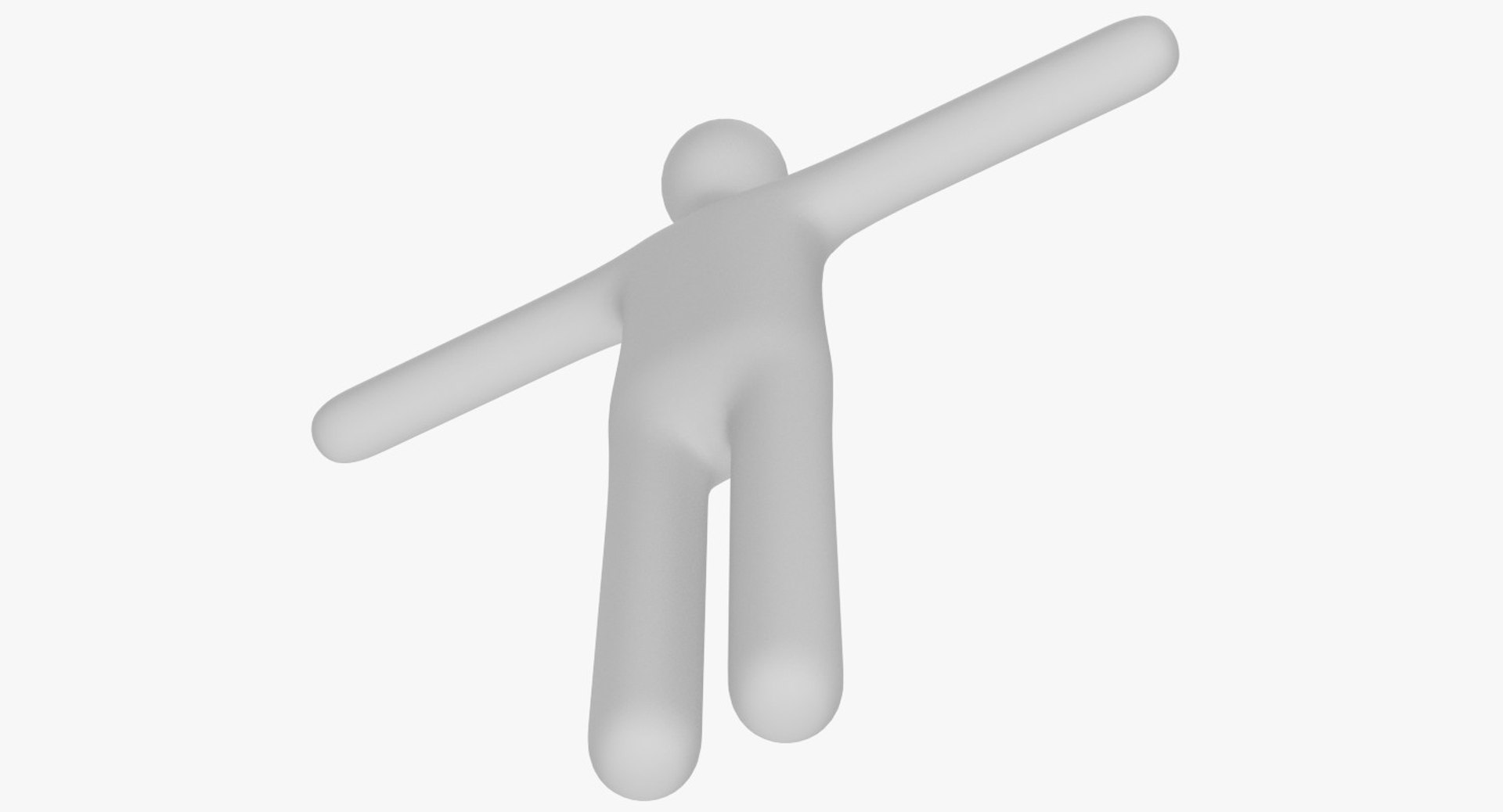 Stickman Stick Man 3d Model