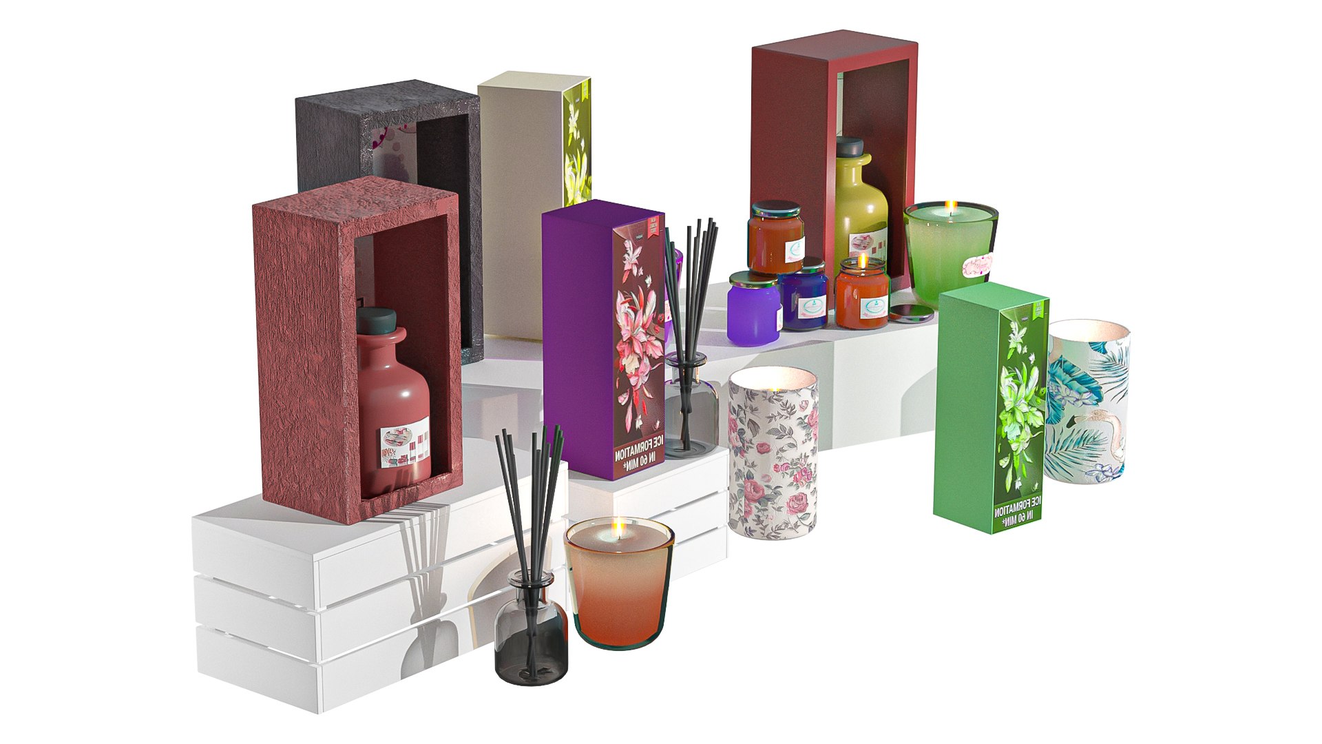 Aroma Set 3D Model - TurboSquid 2187843