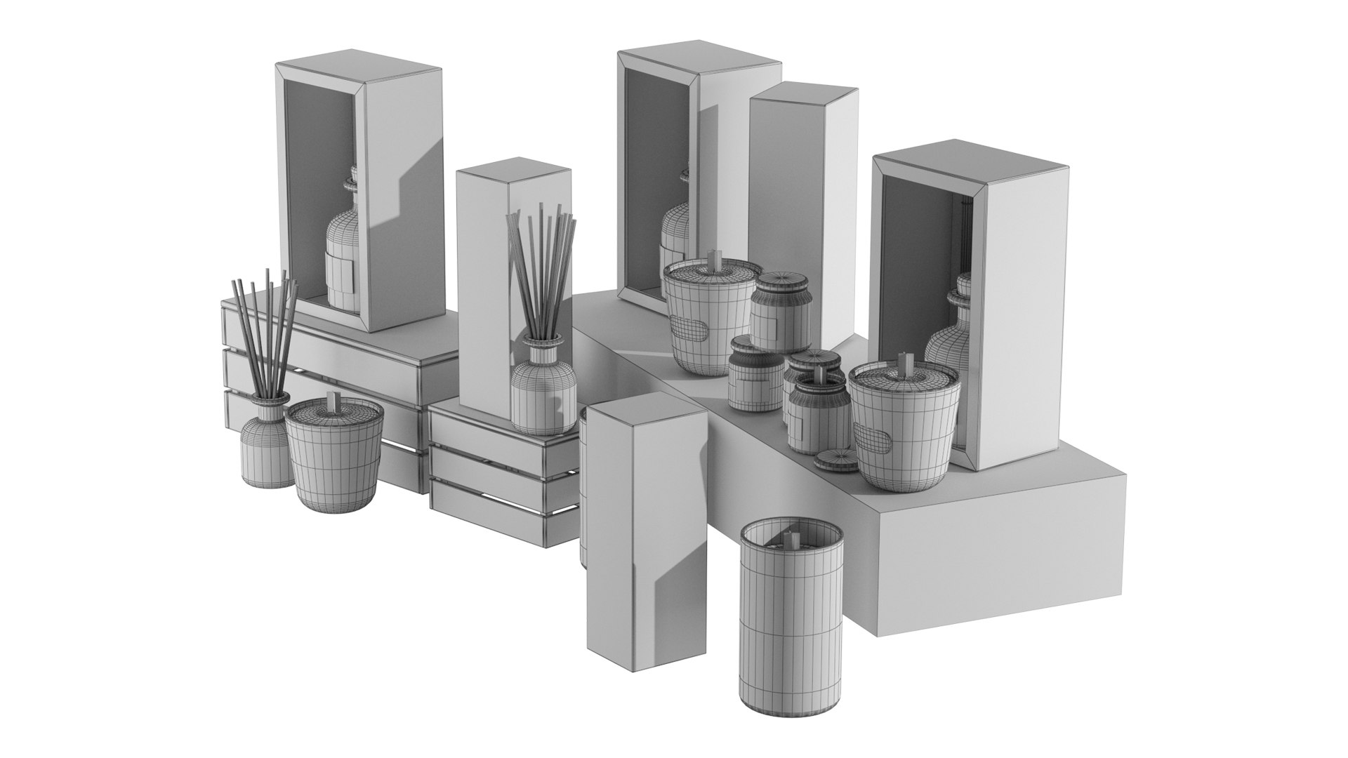 Aroma Set 3D Model - TurboSquid 2187843