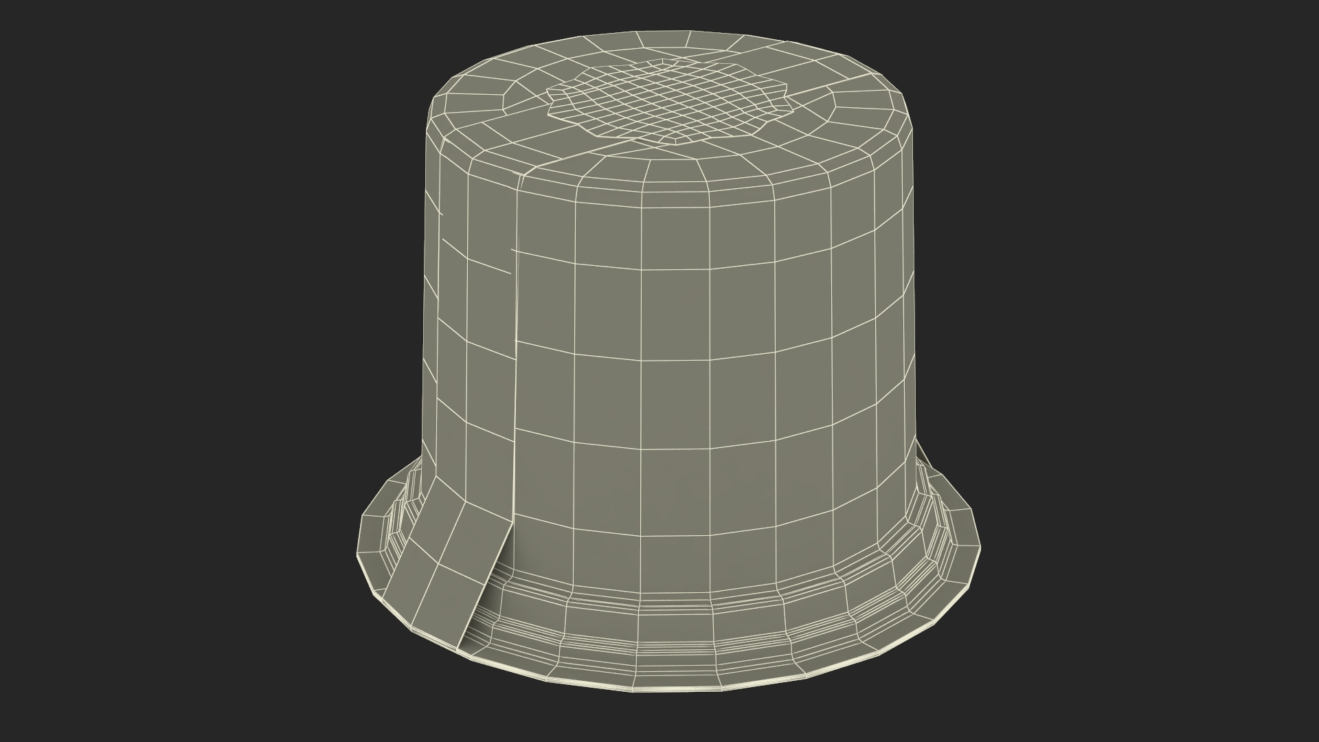 Cake In Plastic Container 3D - TurboSquid 2303804