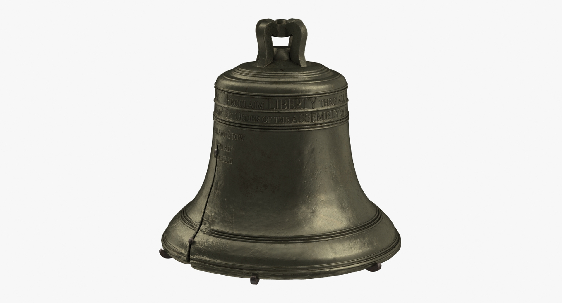 Liberty Bell 3D Model - TurboSquid 1423783