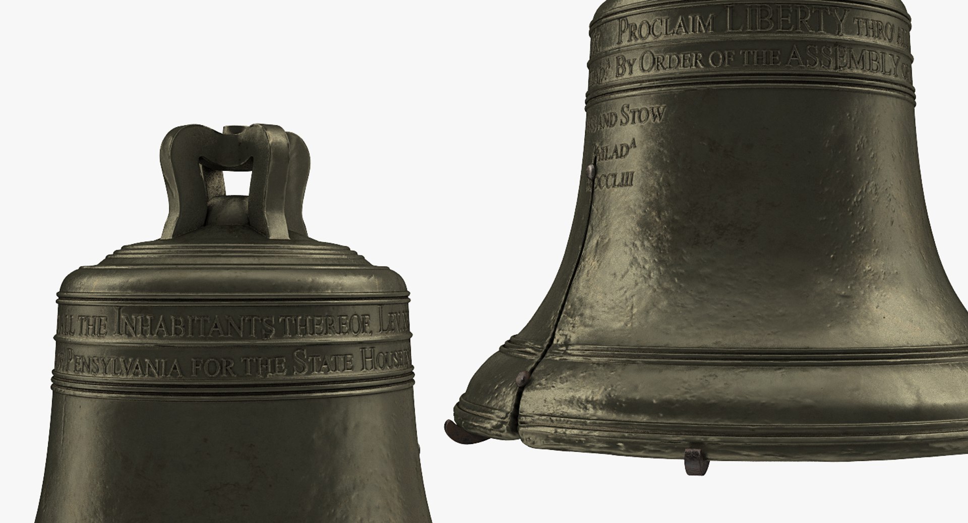 Liberty Bell 3D Model - TurboSquid 1423783