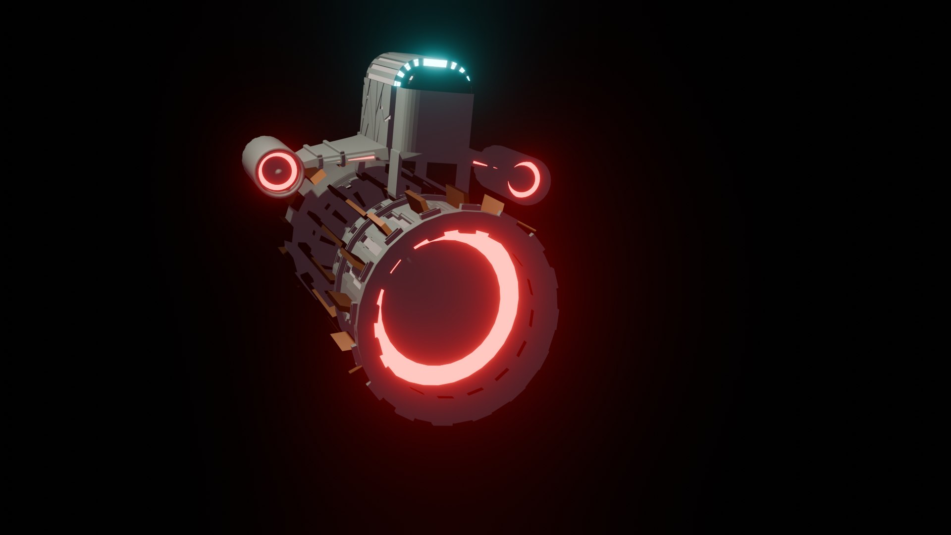 Spacship Model - TurboSquid 2167361