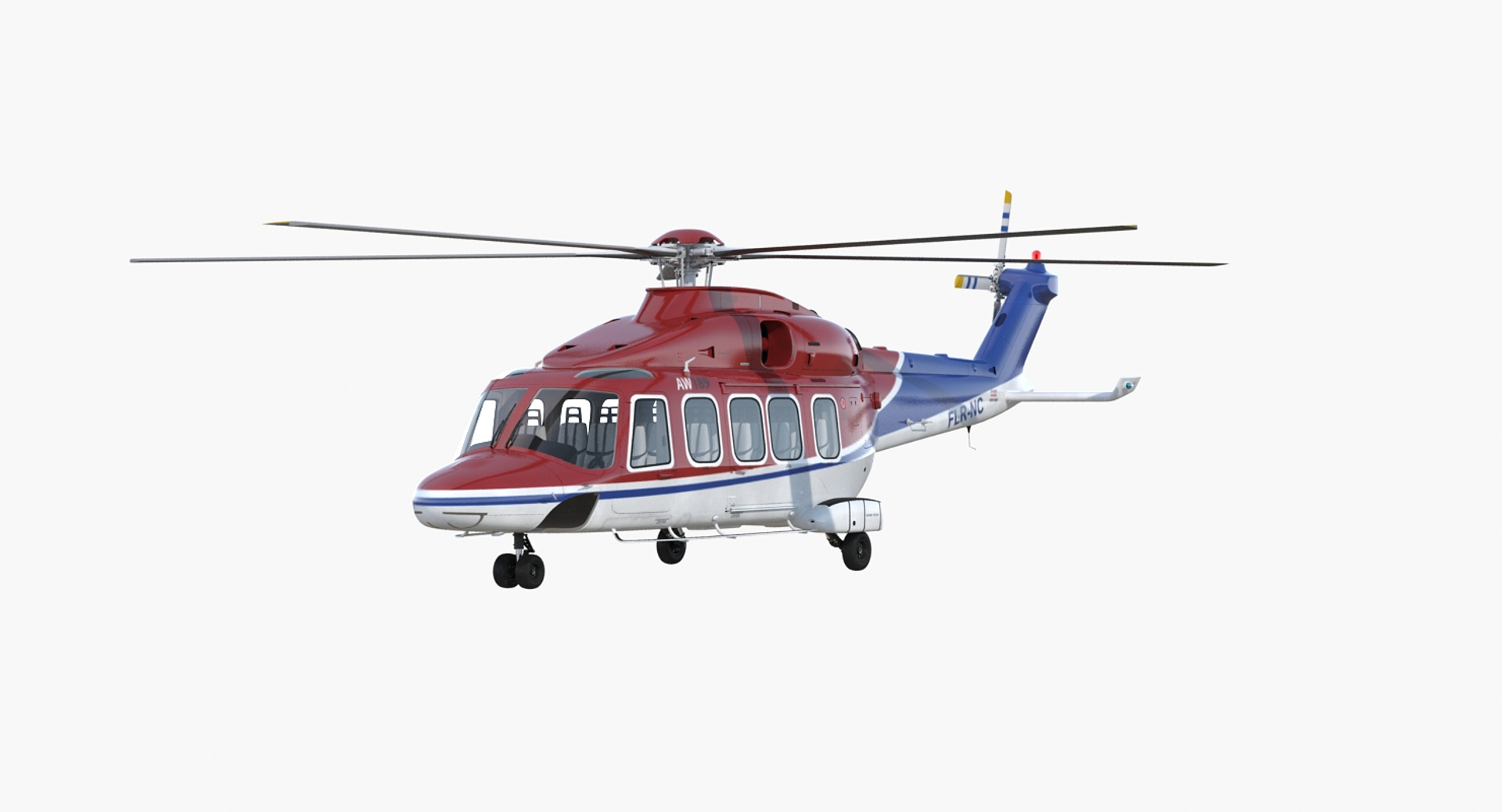 Agusta westland aw189 rigged 3D model - TurboSquid 1222959