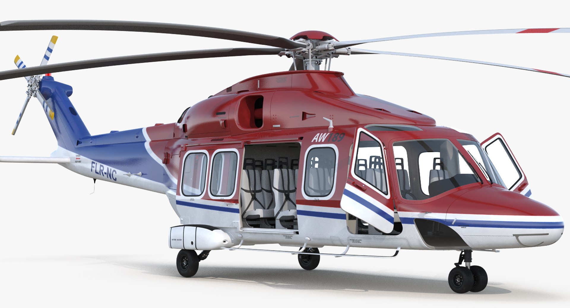 Agusta westland aw189 rigged 3D model - TurboSquid 1222959