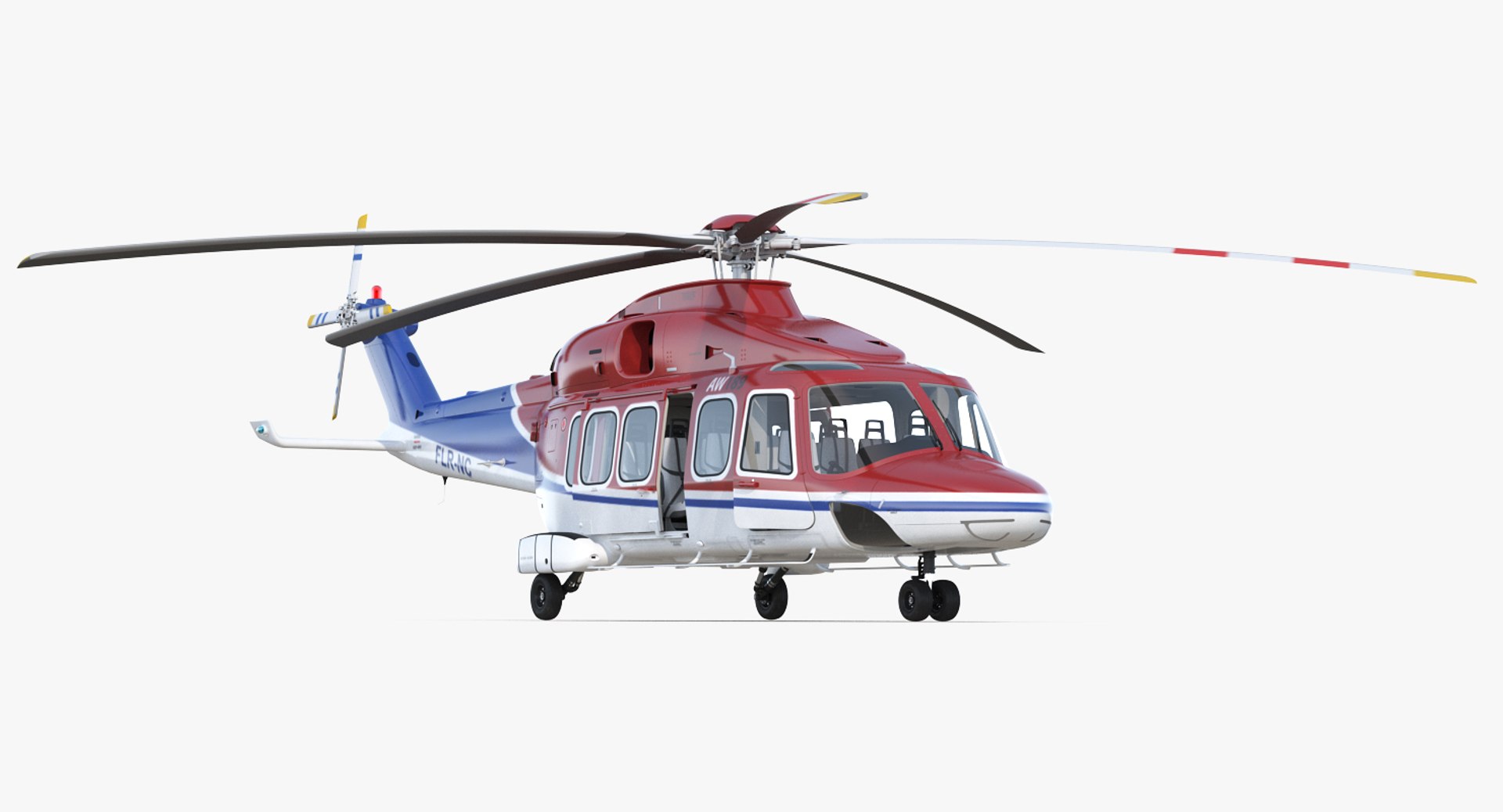 Agusta westland aw189 rigged 3D model - TurboSquid 1222959