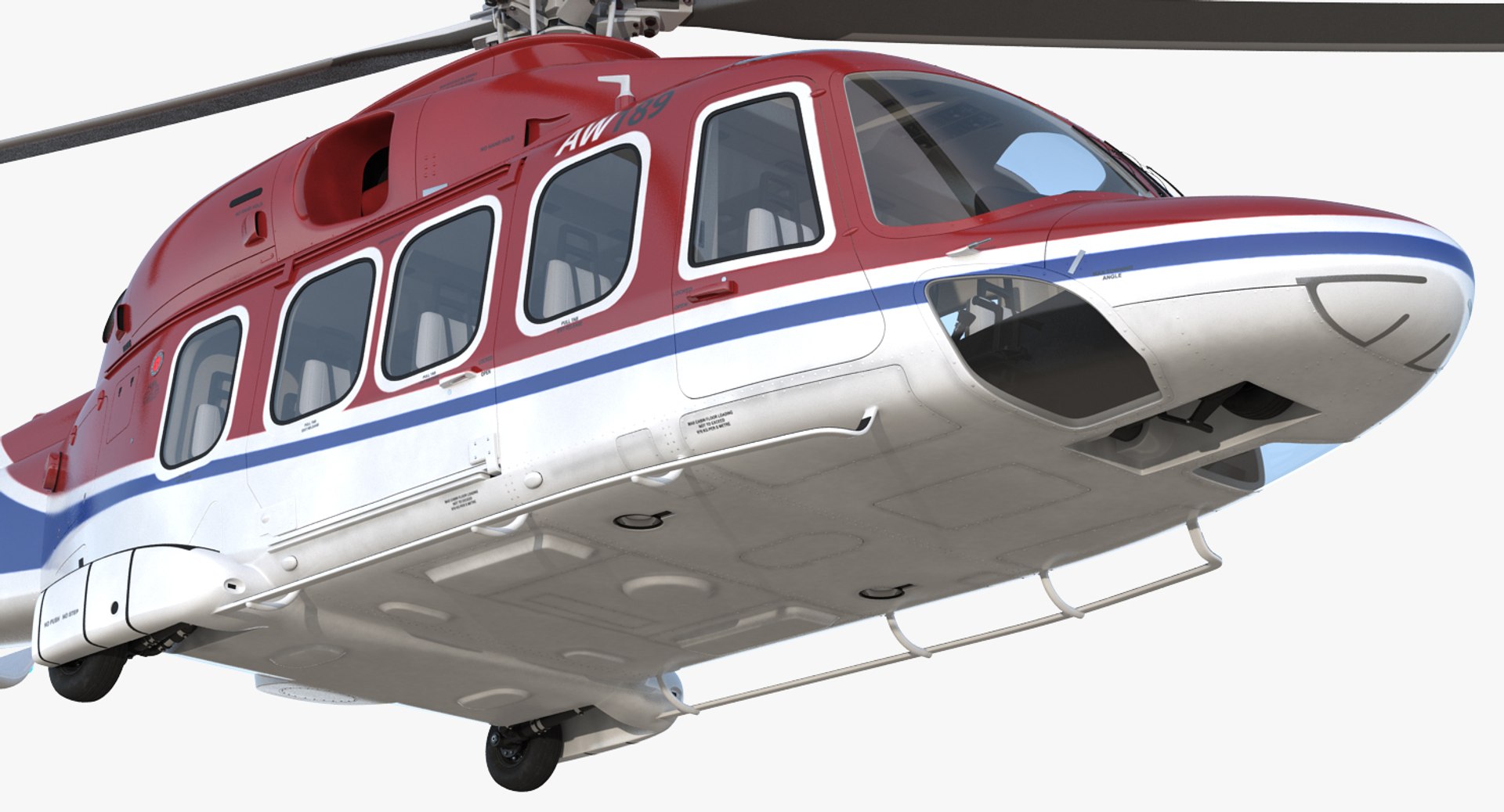 Agusta westland aw189 rigged 3D model - TurboSquid 1222959