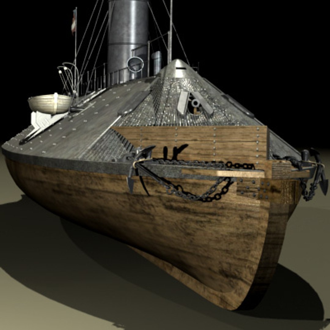 3d Ironclads Civil War Model