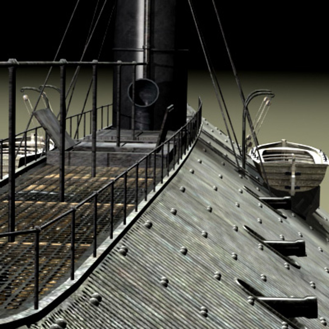 3d Ironclads Civil War Model